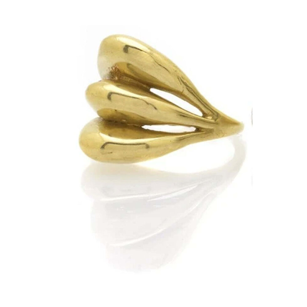 Ariana Boussard- Reifel - Brass Kara Ring | Mitchell Stores