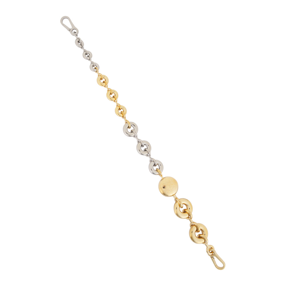 Loewe - Gold & Silver Bicolor Donut Chain | Mitchell Stores