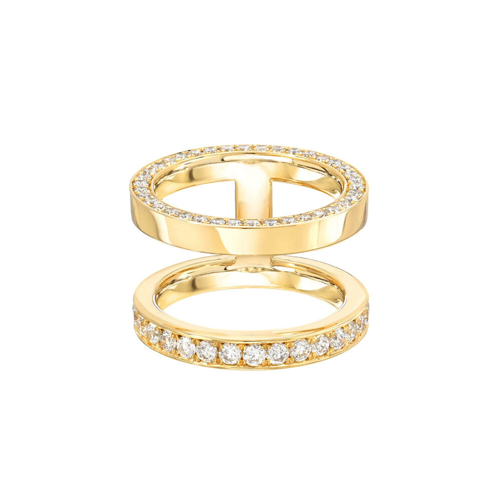 Dru - Diamond Doublet Ring | Mitchell Stores