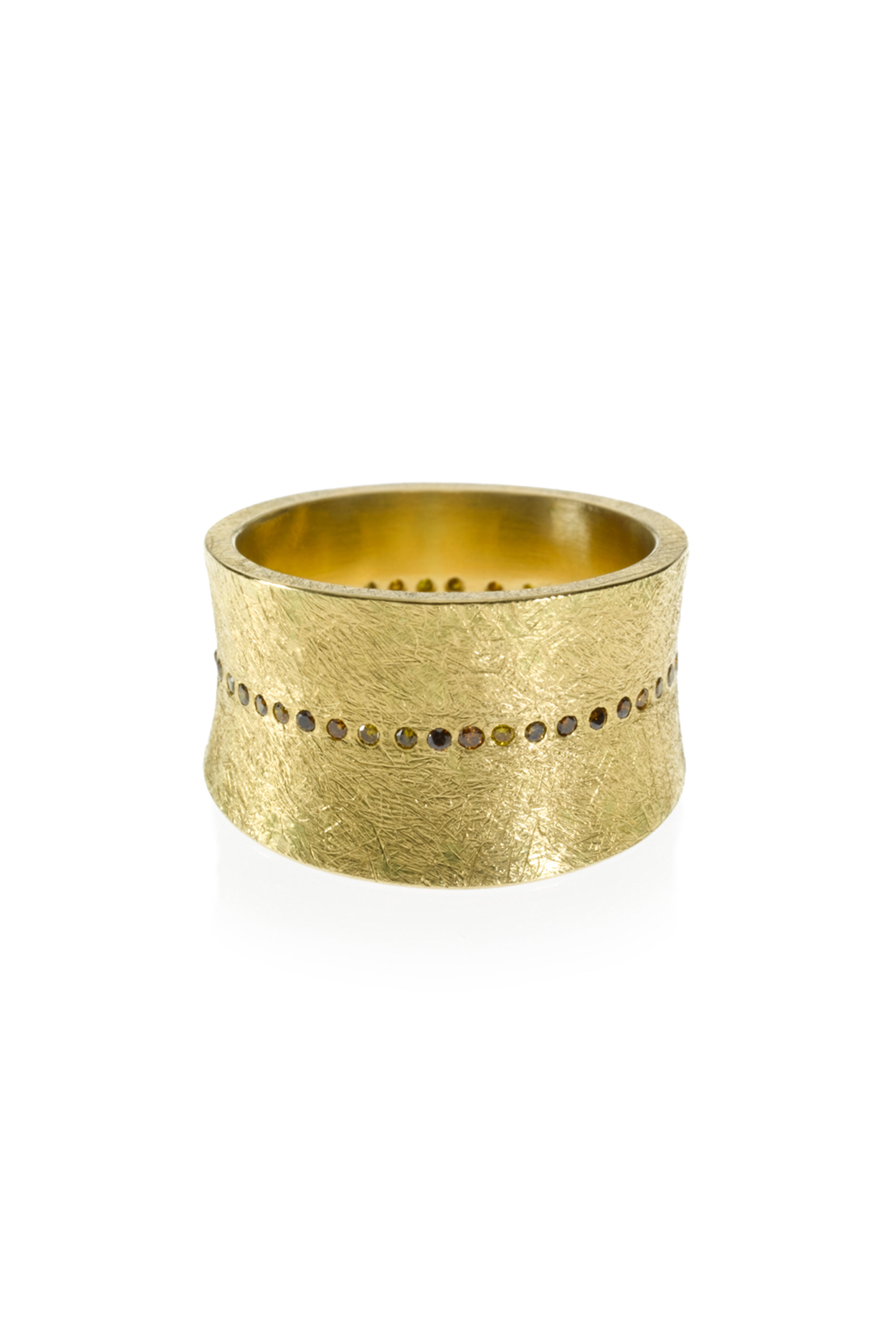 Todd Reed - 18K Yellow Gold Autumn Diamond Band | Mitchell Stores
