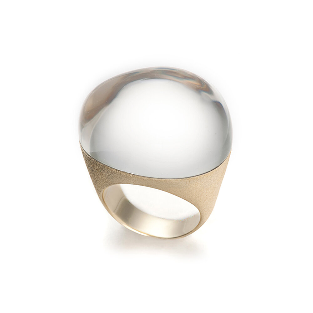 H. Stern - Golden Crystal Quartz Ring | Mitchell Stores