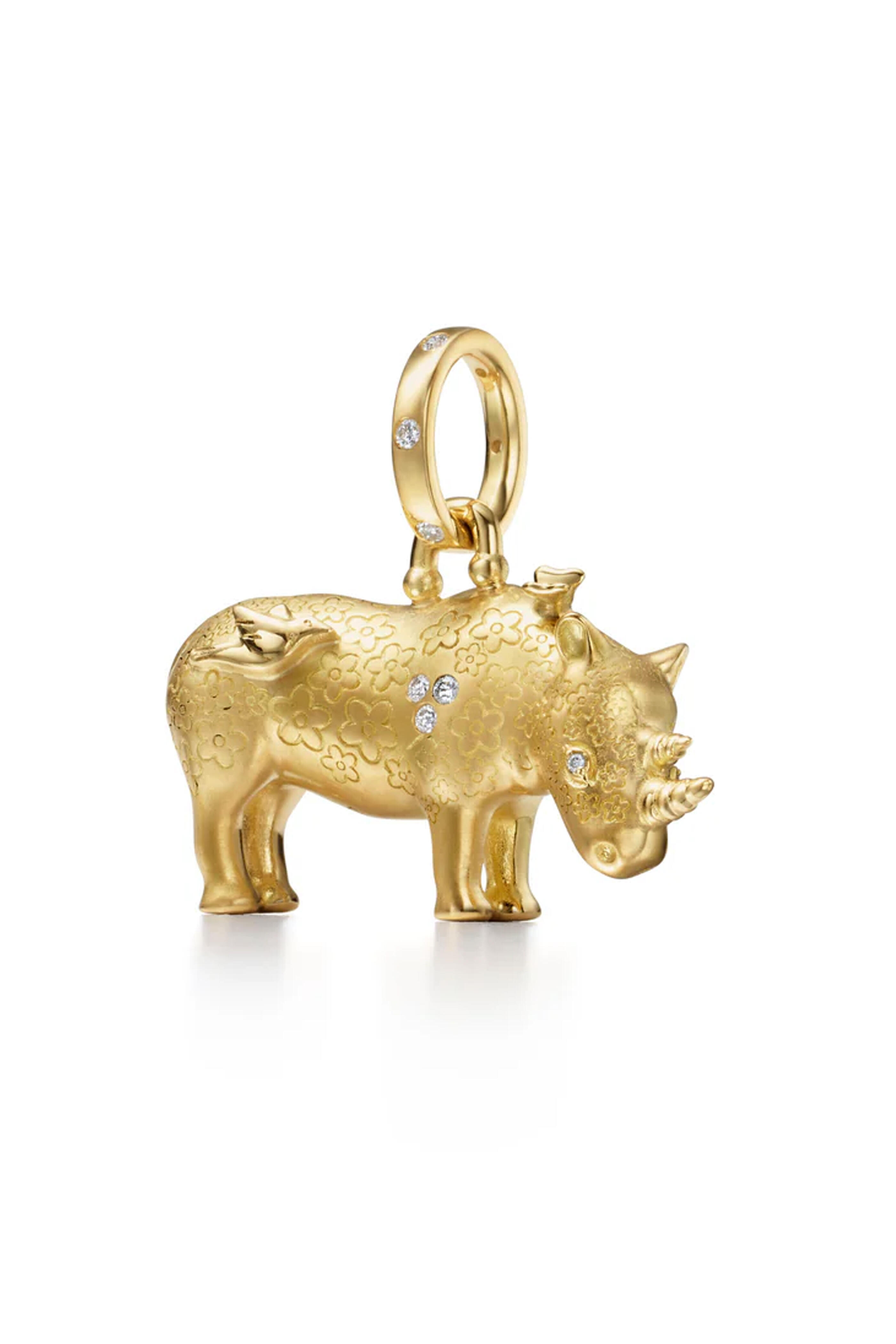 Temple St. Clair - Medium Kifaru Rhino Pendant | Mitchell Stores