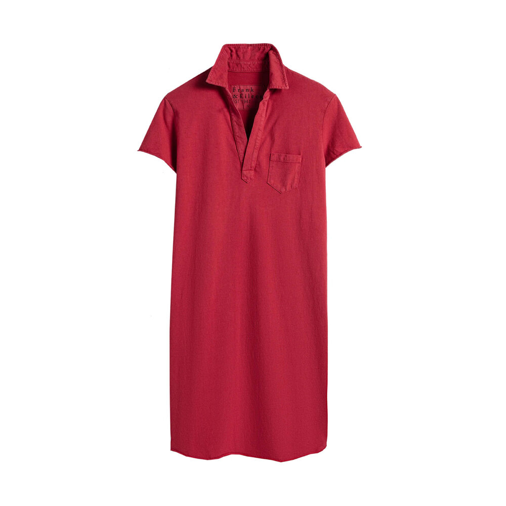 Frank & Eileen - Double Decker Red Lauren Polo Dress