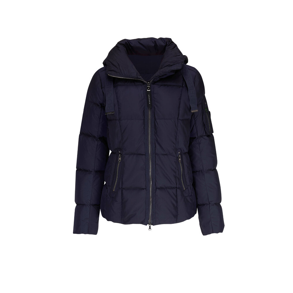 Bogner - Felina Navy Down Puffer Coat | Mitchell Stores