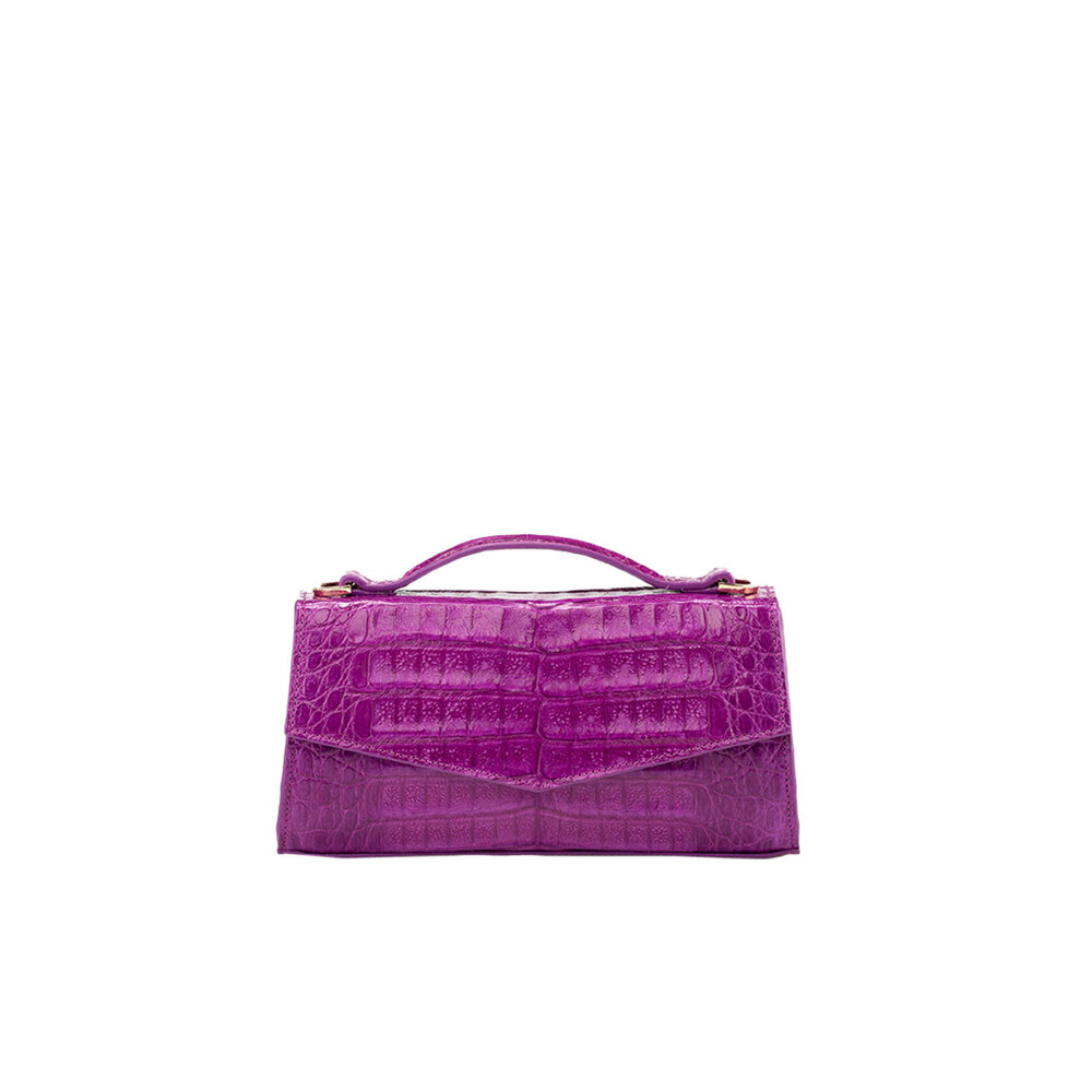 Maria Oliver - Alice Crossbody Clutch in Violet | Mitchell Stores