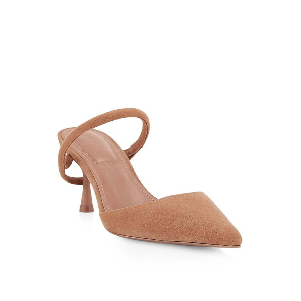 Simkhai - Kaian Wrap Pump in Toffee | Mitchell Stores