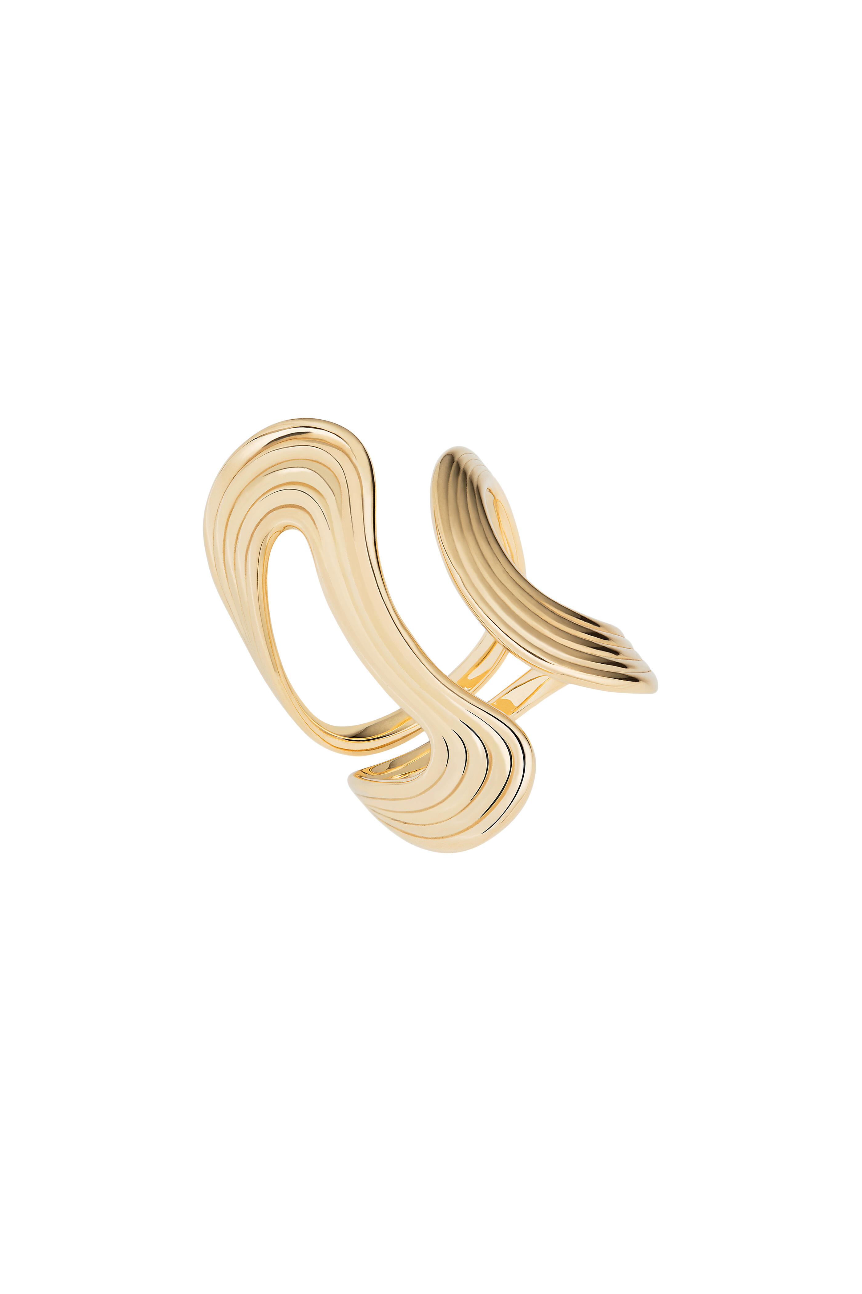 Fernando Jorge - 18K Yellow Gold Stream Line Open Ring