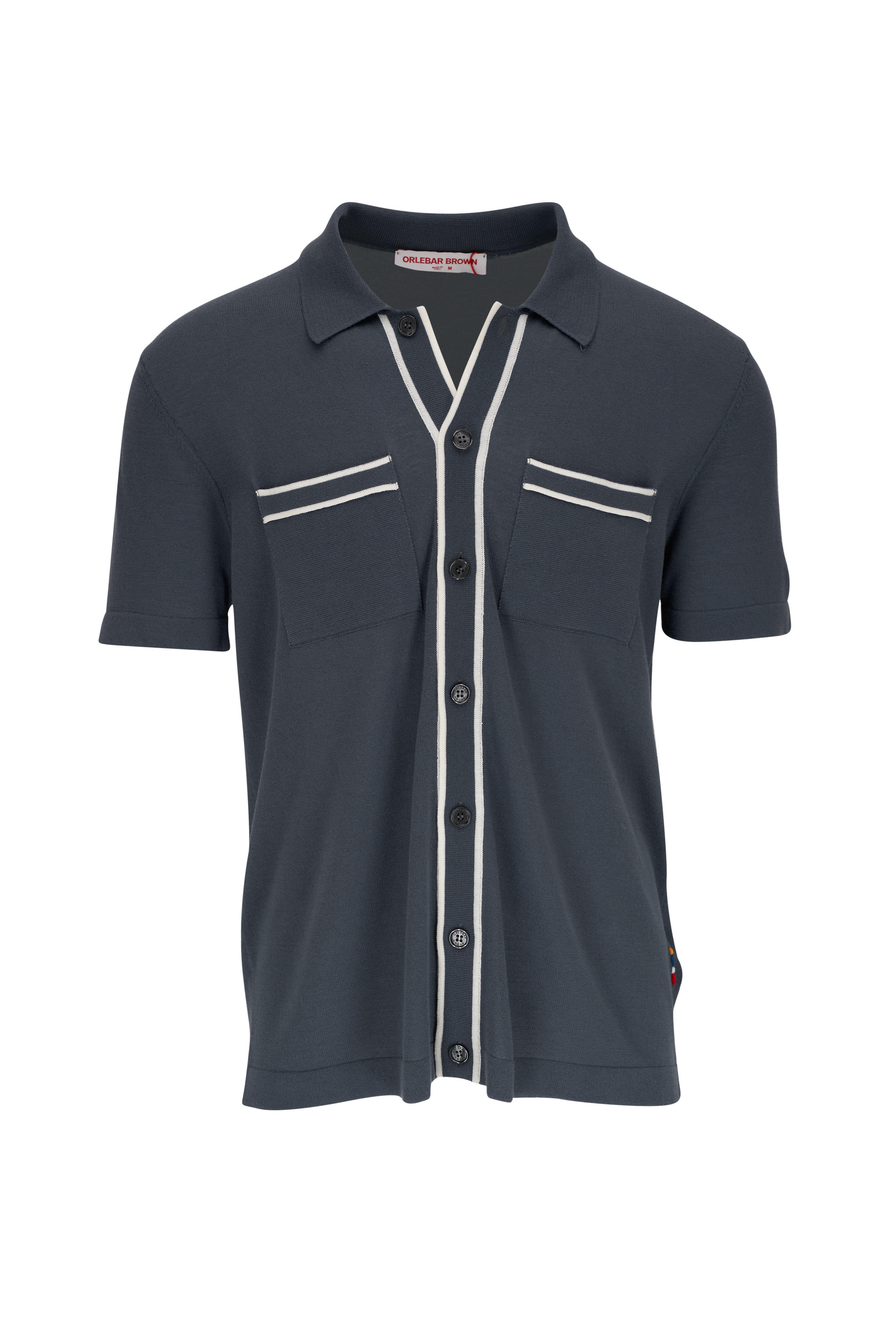 Orlebar Brown - Keeling Granite Short Sleeve Button Down