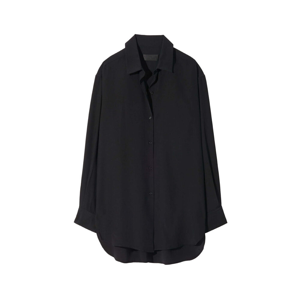 Nili Lotan - Black Julien Shirt | Mitchell Stores