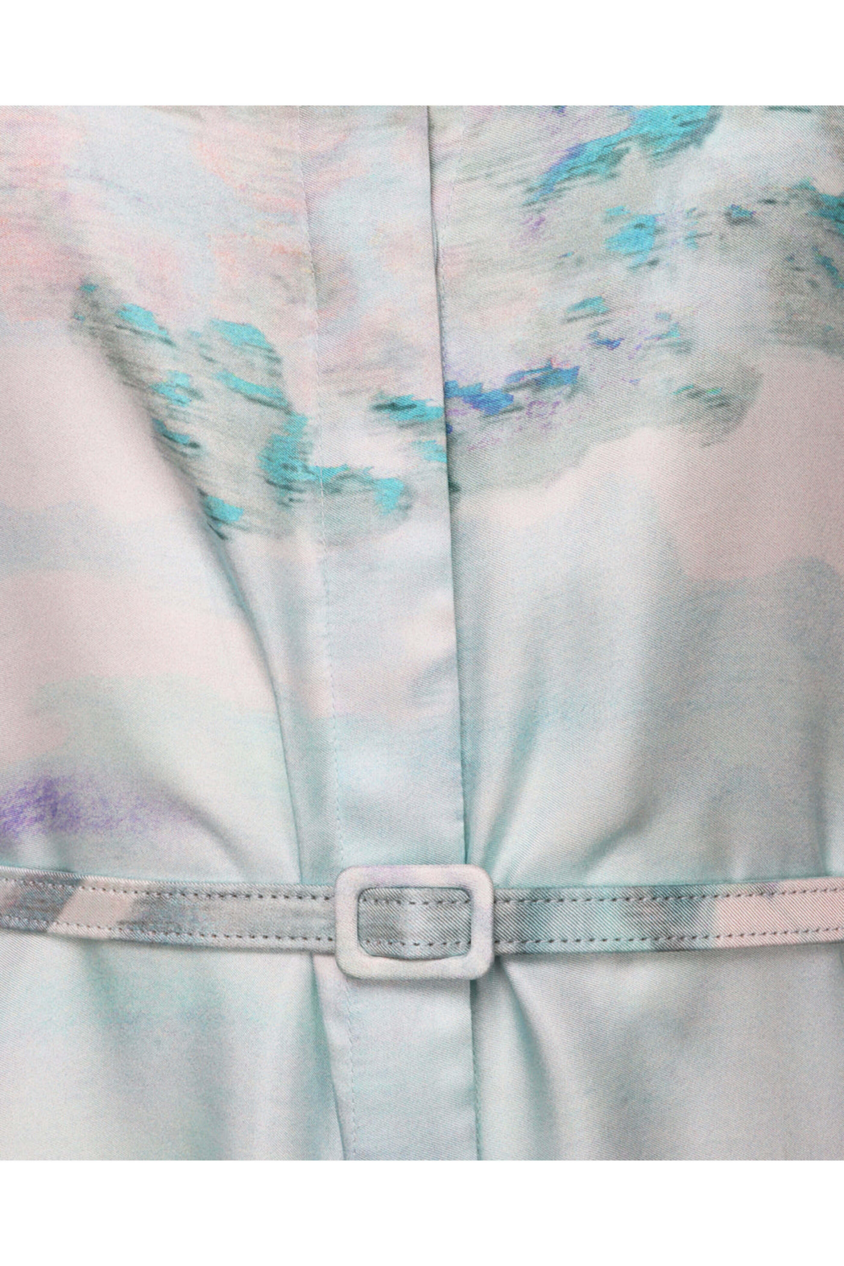 Rani Arabella - Aqua Eden Belted Shirtdress | Mitchell Stores