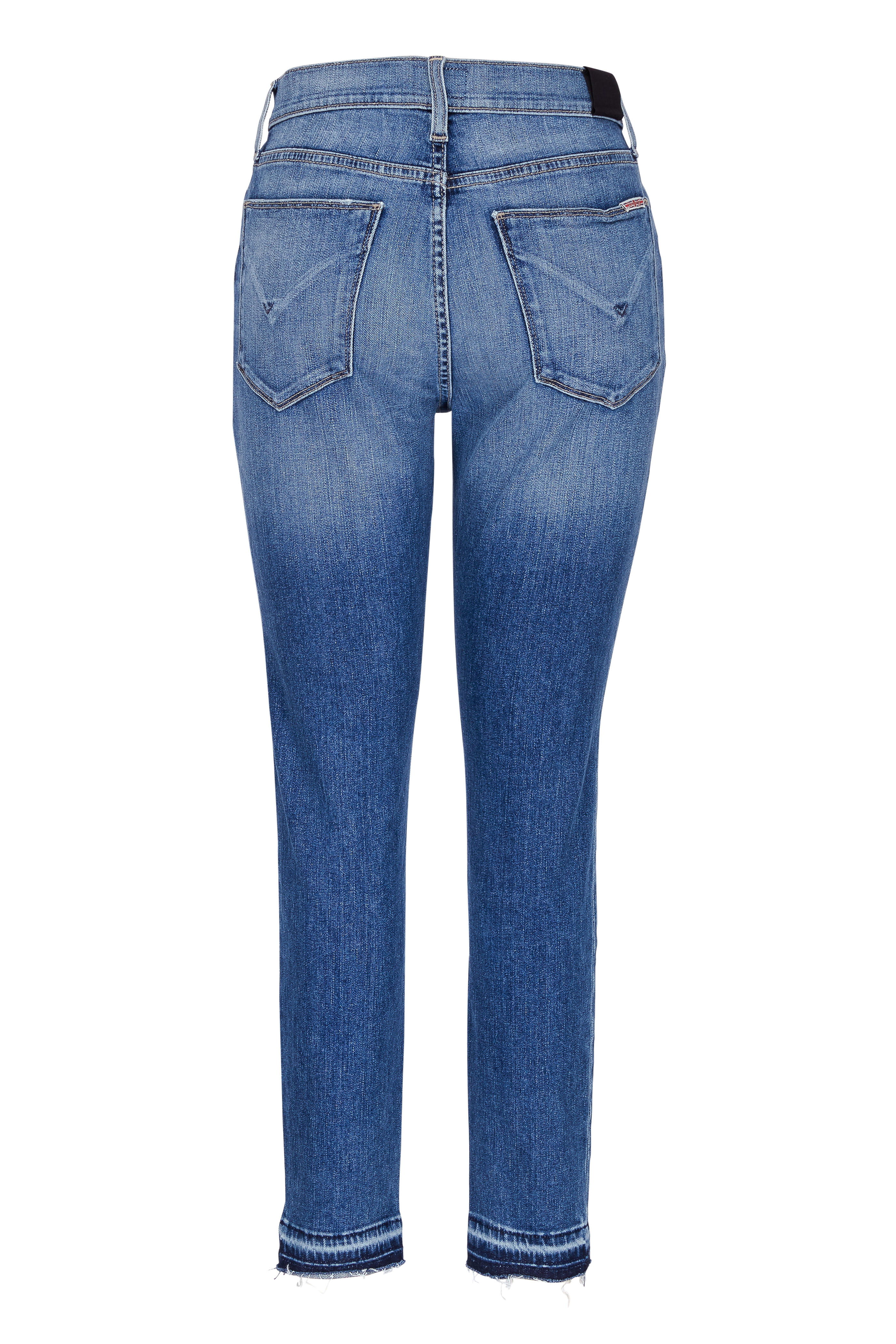Hudson - Nico Denim Mid-Rise Crop Released Hem Jean