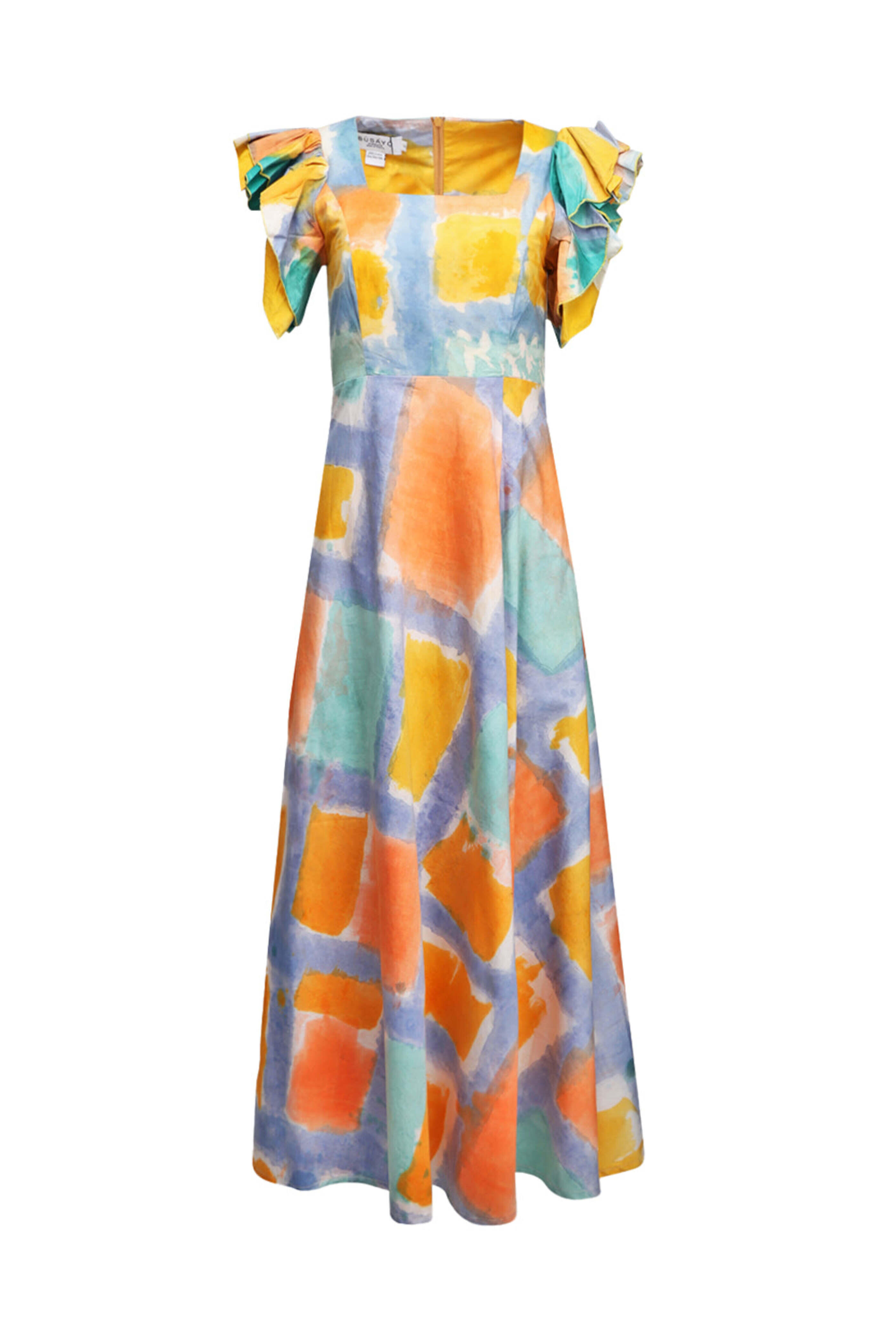 Busayo - Multicolor Tokunbo Dress | Mitchell Stores