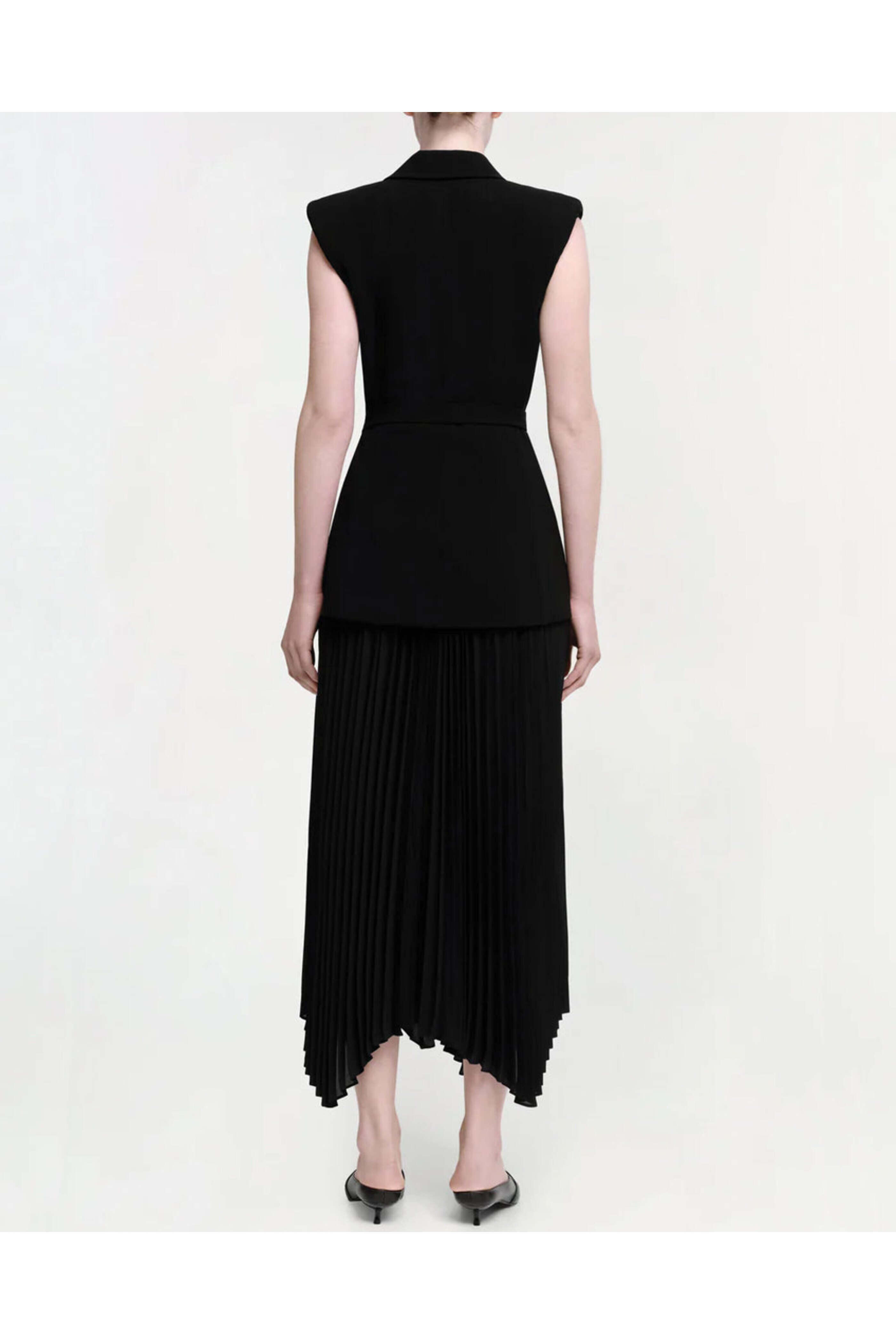 Simkhai - Black Helena Blazer Midi Dress | Mitchell Stores