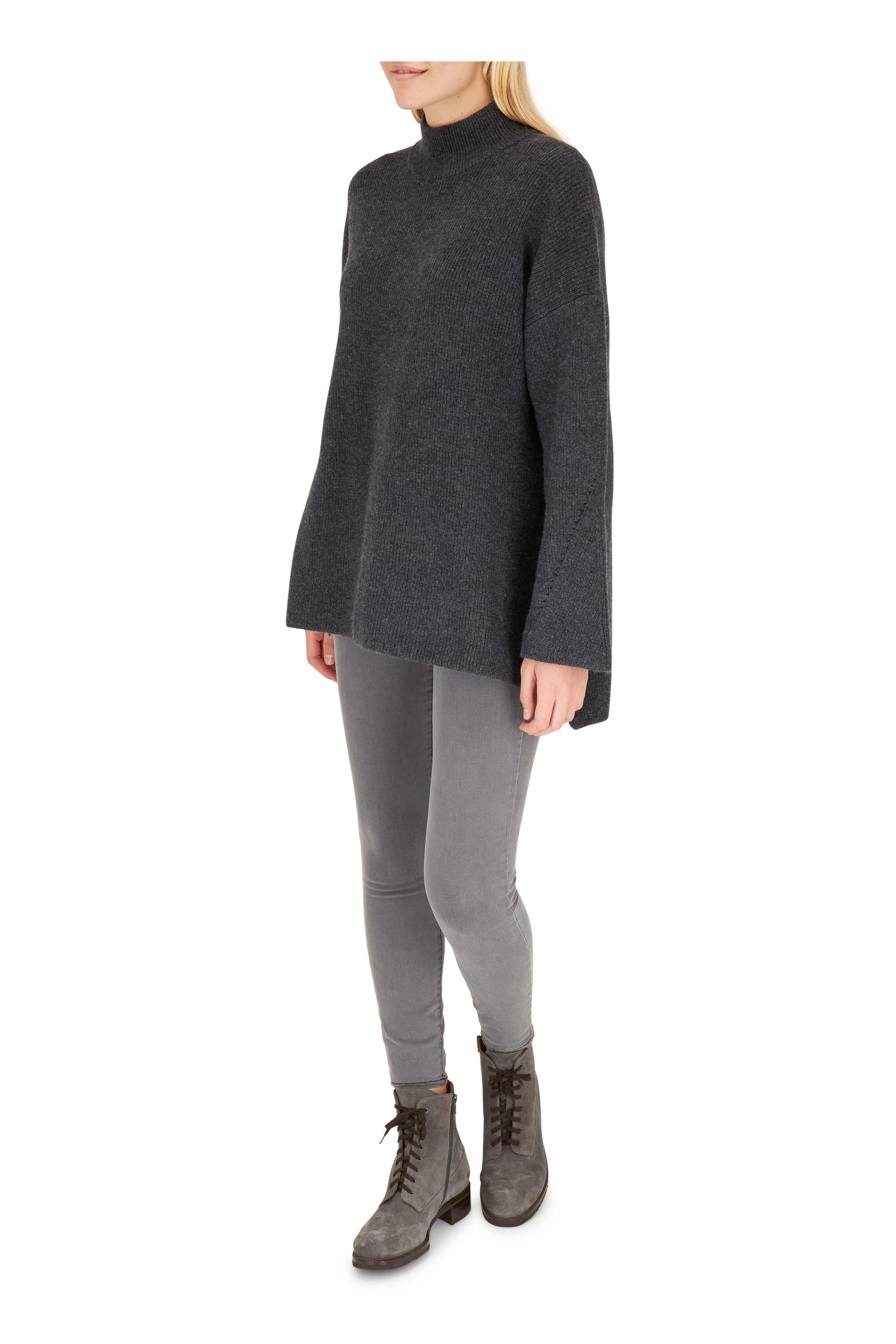 L'Agence - Margot Gray High-Rise Skinny Ankle Jean