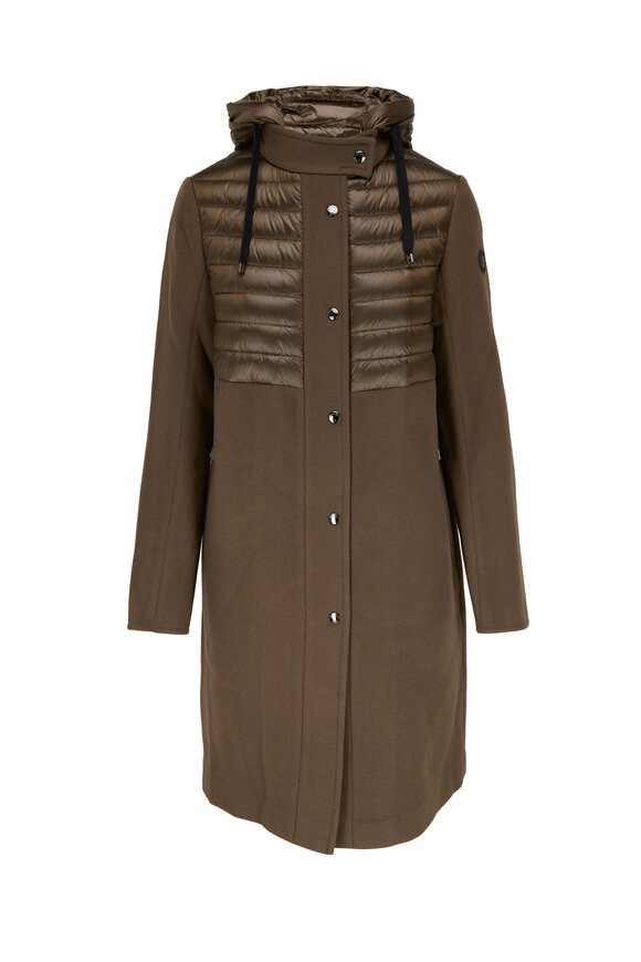 Bogner - Isy-D2 Olive Green Coat | Mitchell Stores