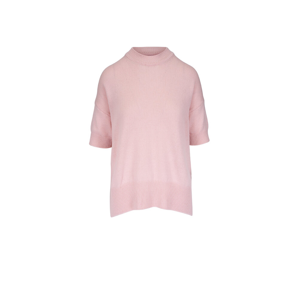 Jil Sander - Light Pink Cashmere Crewneck Sweater