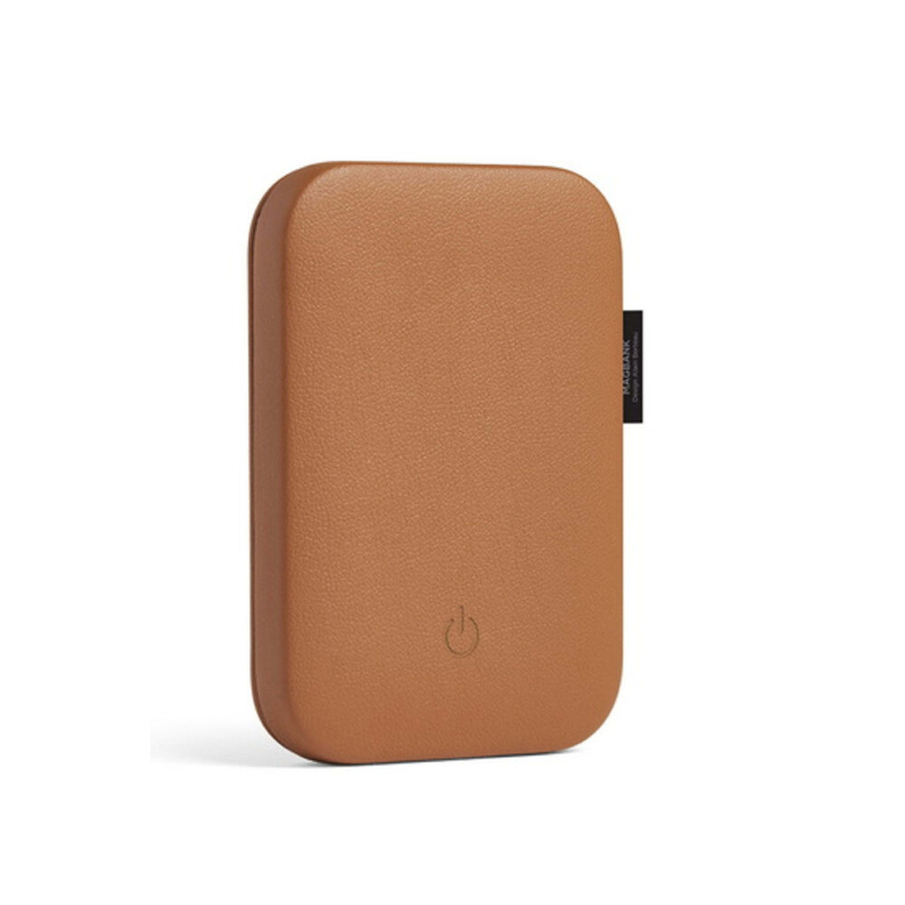 Lexon - Soft Mag Powerbank in Camel | Mitchell Stores