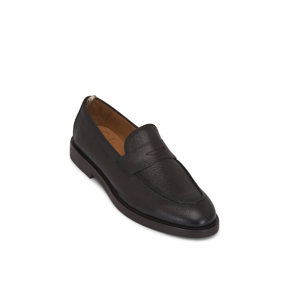 Officine Creative - Opera Flexi Dark Brown Penny Loafer