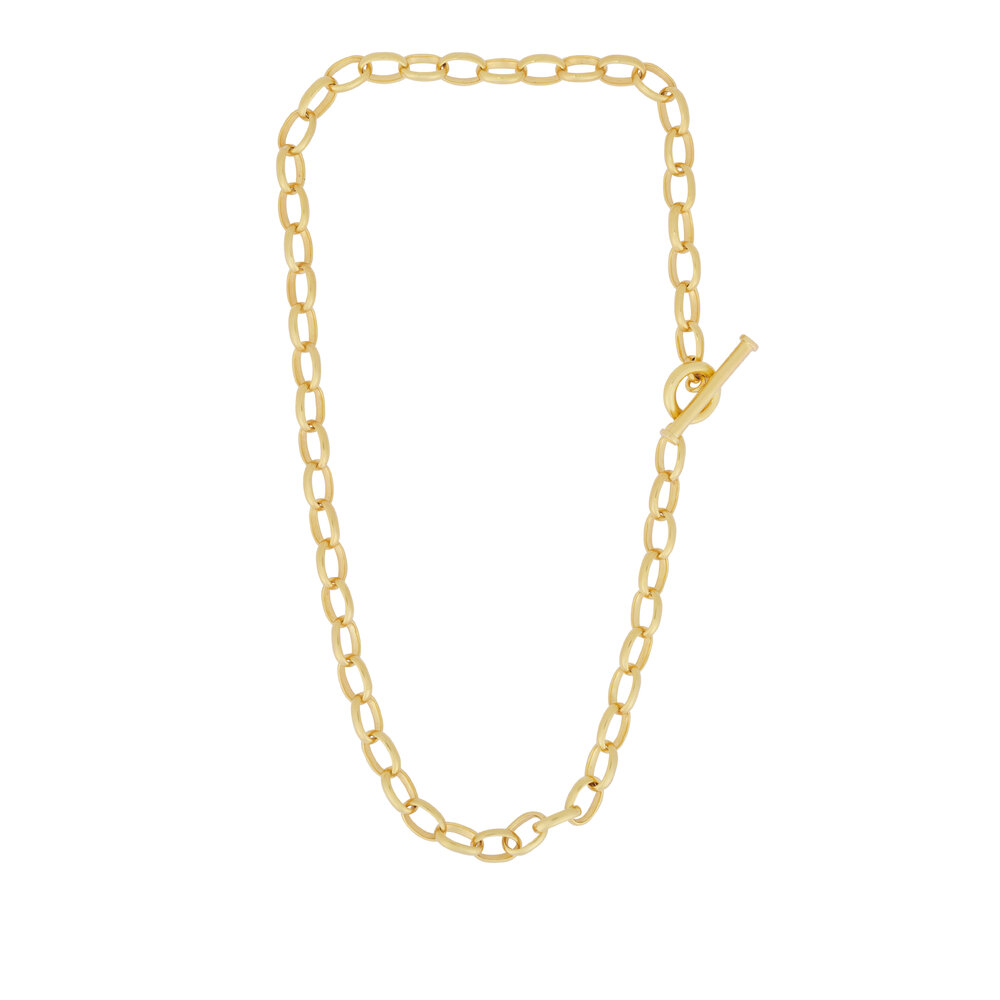 Caroline Ellen - 20k Yellow Gold Link Necklace | Mitchell Stores