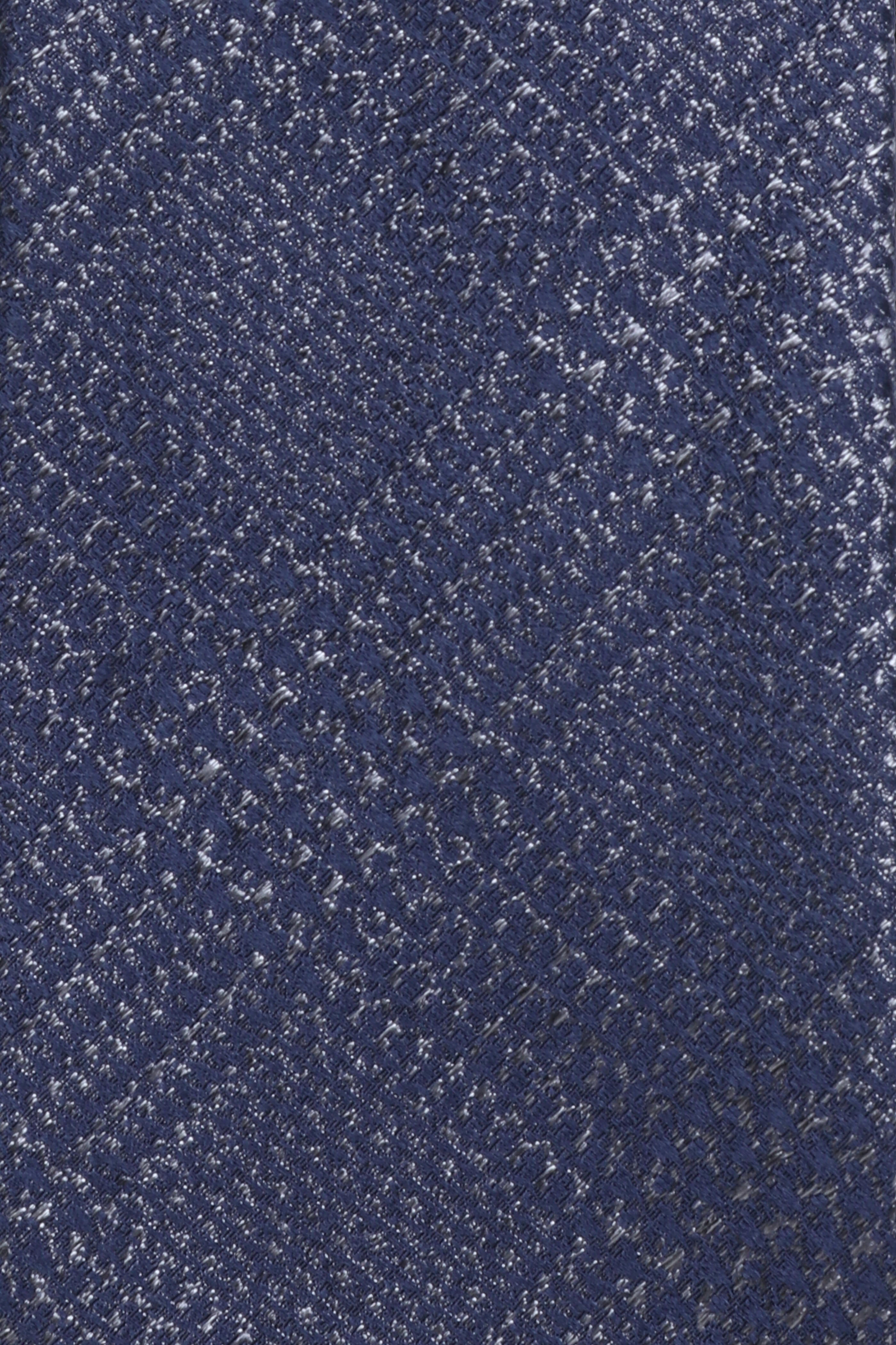 Geoff Nicholson - Grey & Navy Silk Necktie | Mitchell Stores