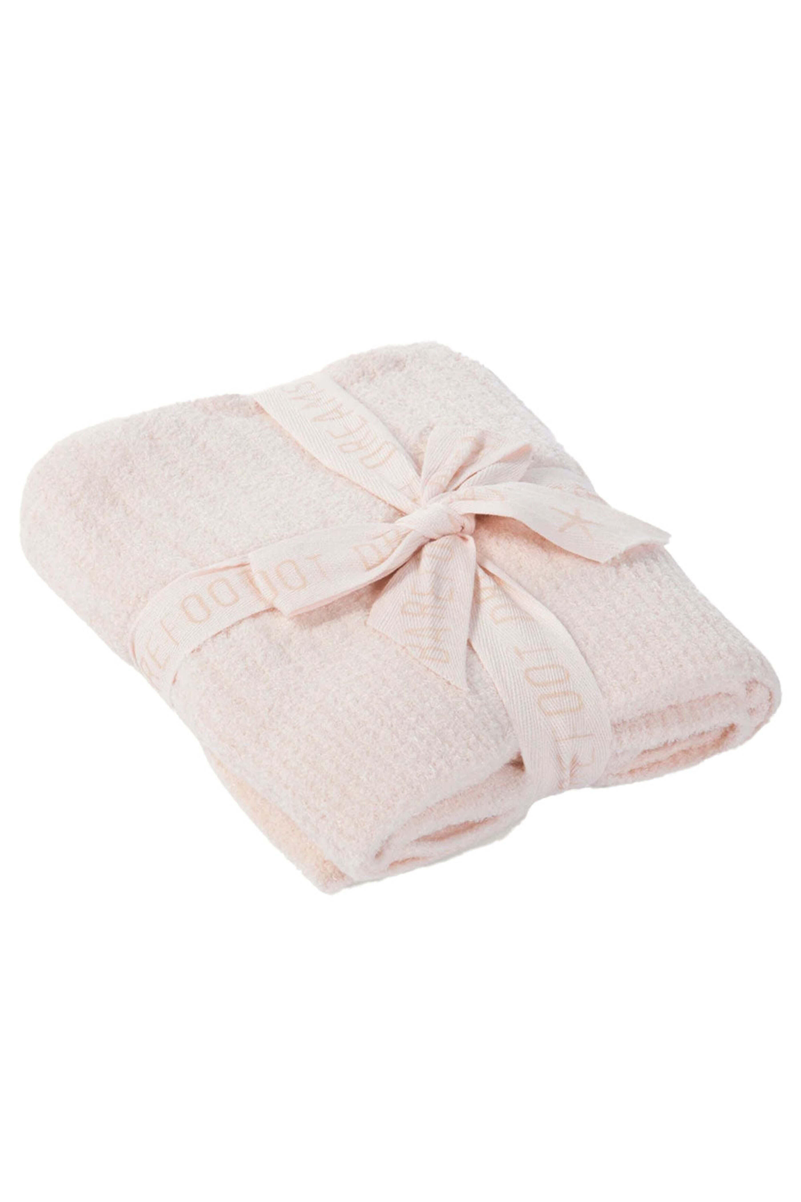 Barefoot Dreams - Pink Cozy Chic Lite Ribbed Blanket