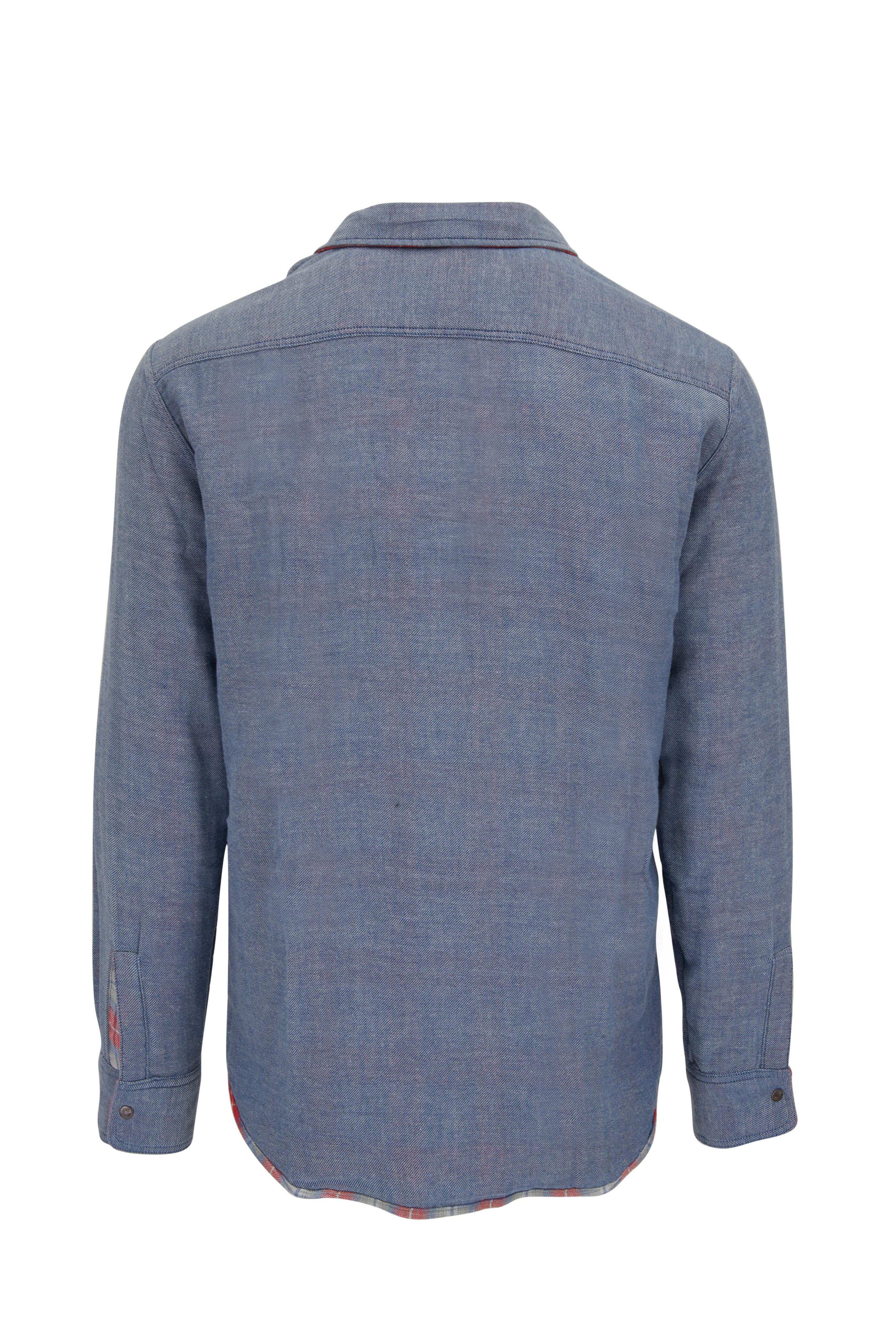 Faherty Brand - Rose Plaid Cotton Reversible Shirt