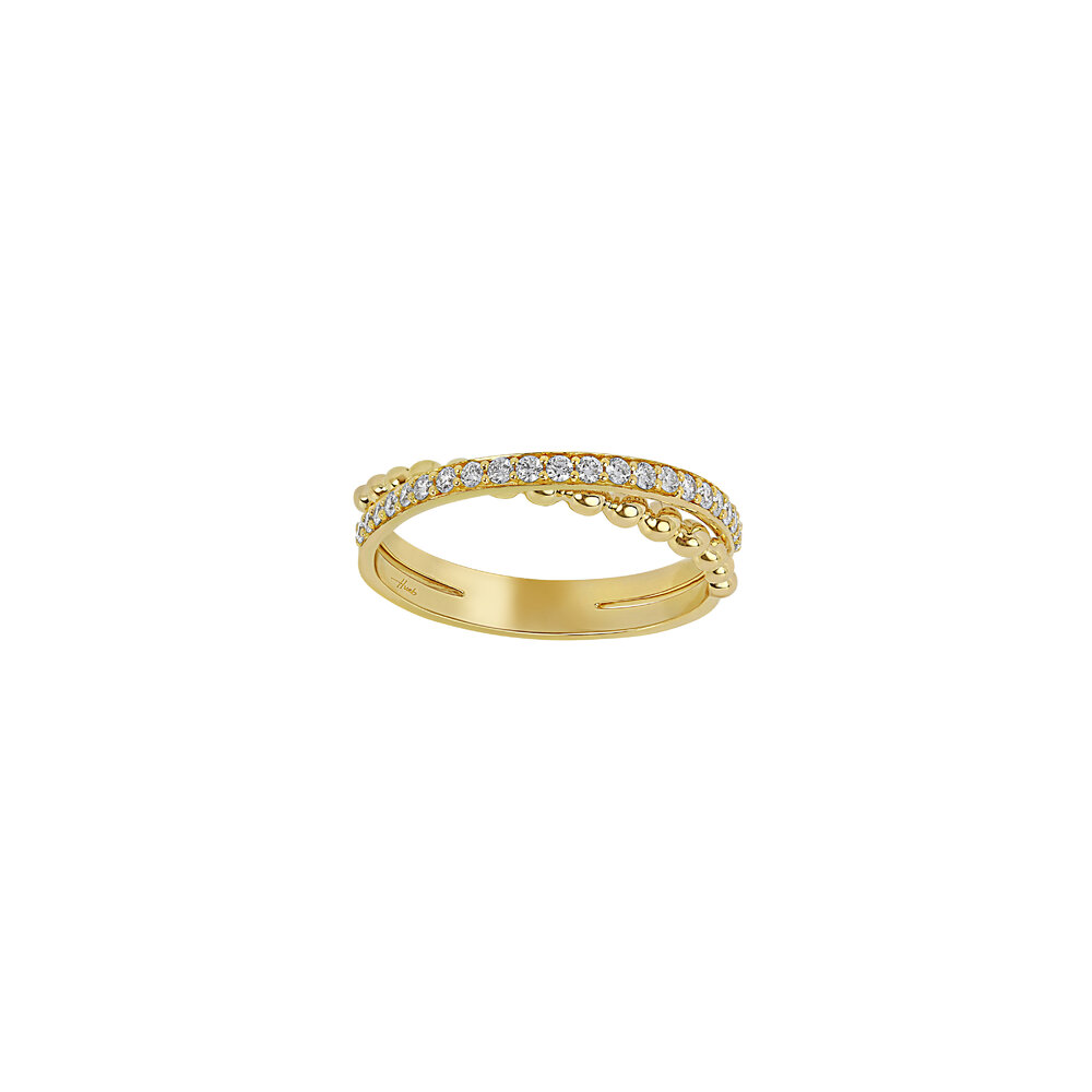 Hueb - Bubbles Diamond 18K Yellow Gold Ring | Mitchell Stores
