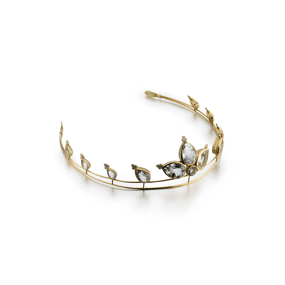Ray Griffiths - Diamond and White Topaz Tiara | Mitchell Stores