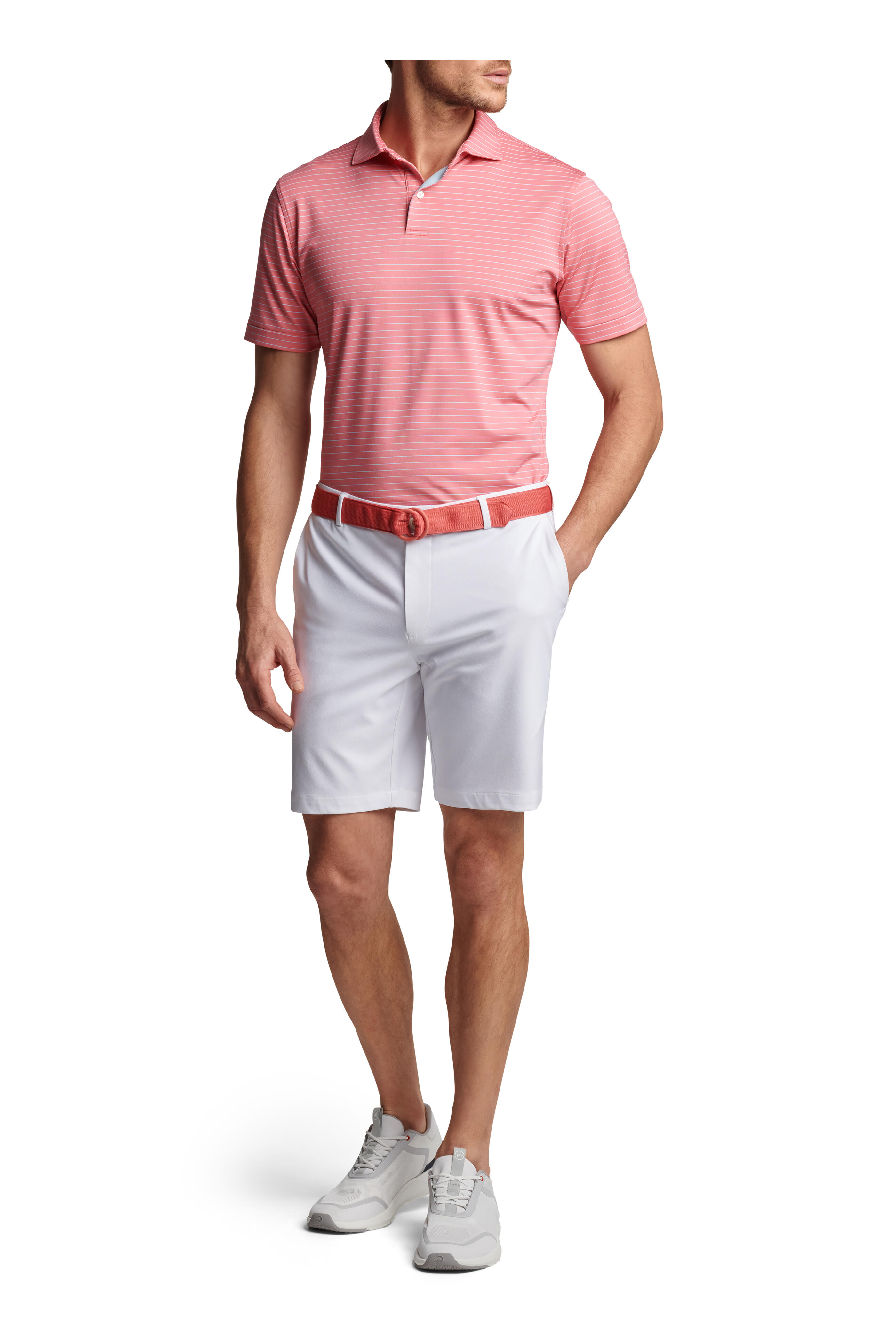 Peter Millar - Duet Red Pear Performance Jersey Polo