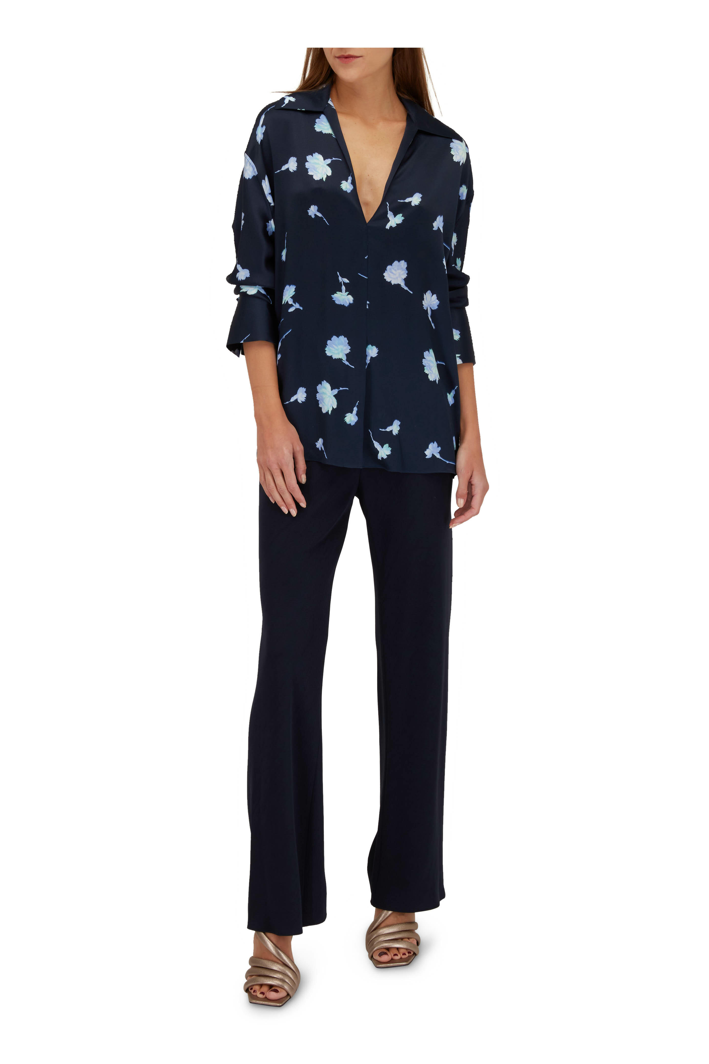 Vince - Coastal High-Waist Bias Pant | Mitchell Stores