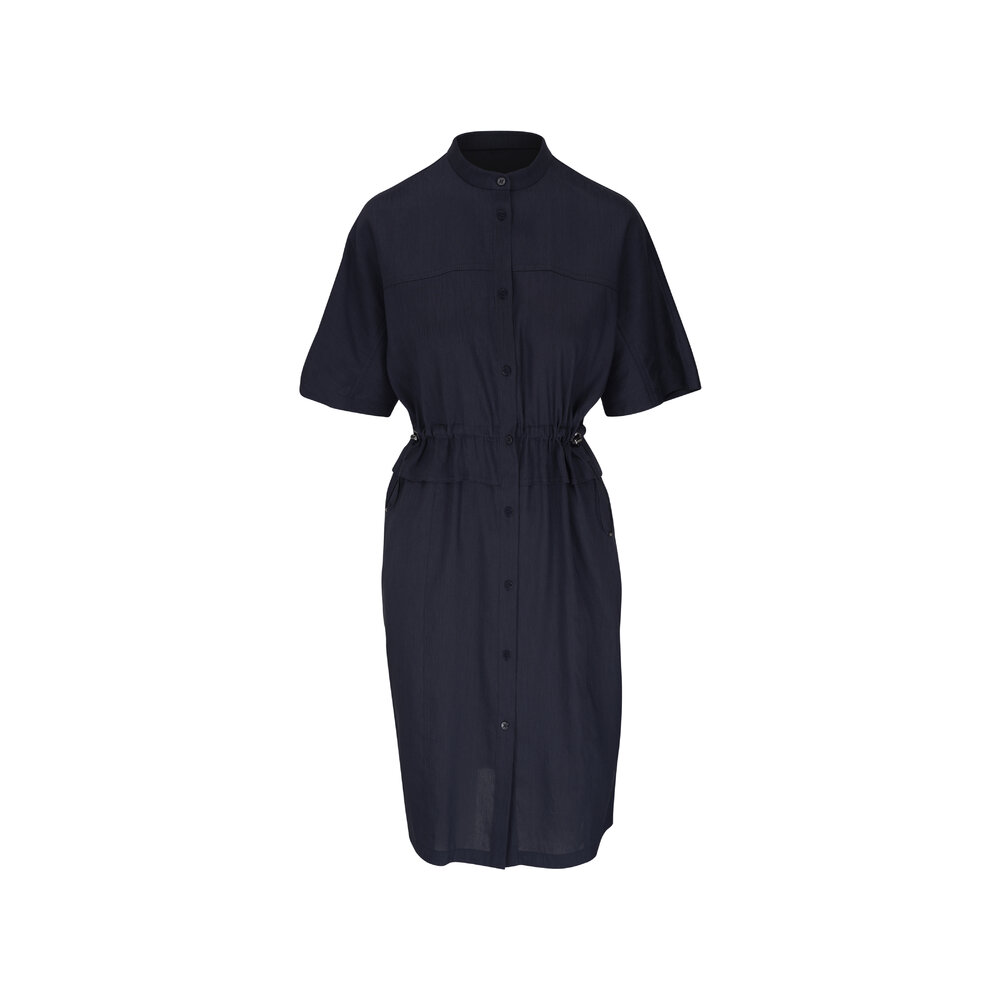 Bogner - Rubina Navy Shirtdress | Mitchell Stores