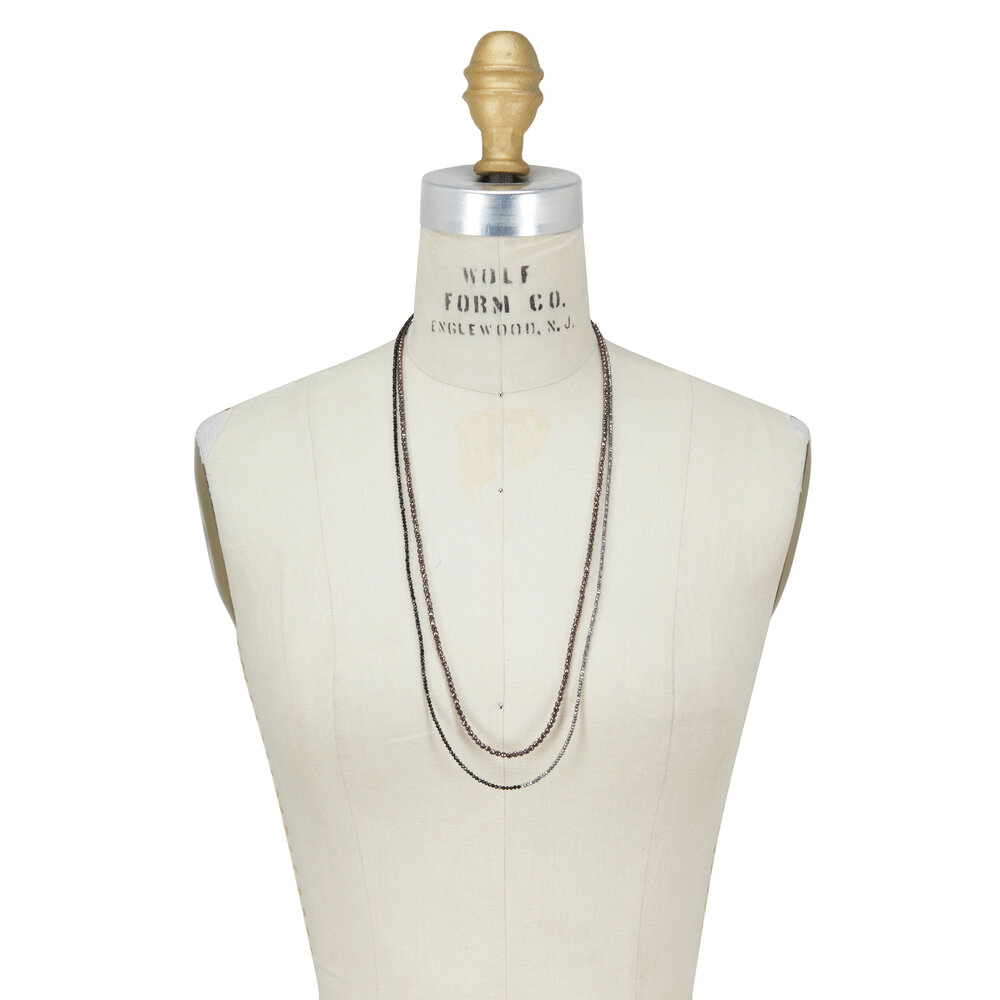 Brunello Cucinelli - Fango Multi Stone Wrap Convertible Necklace