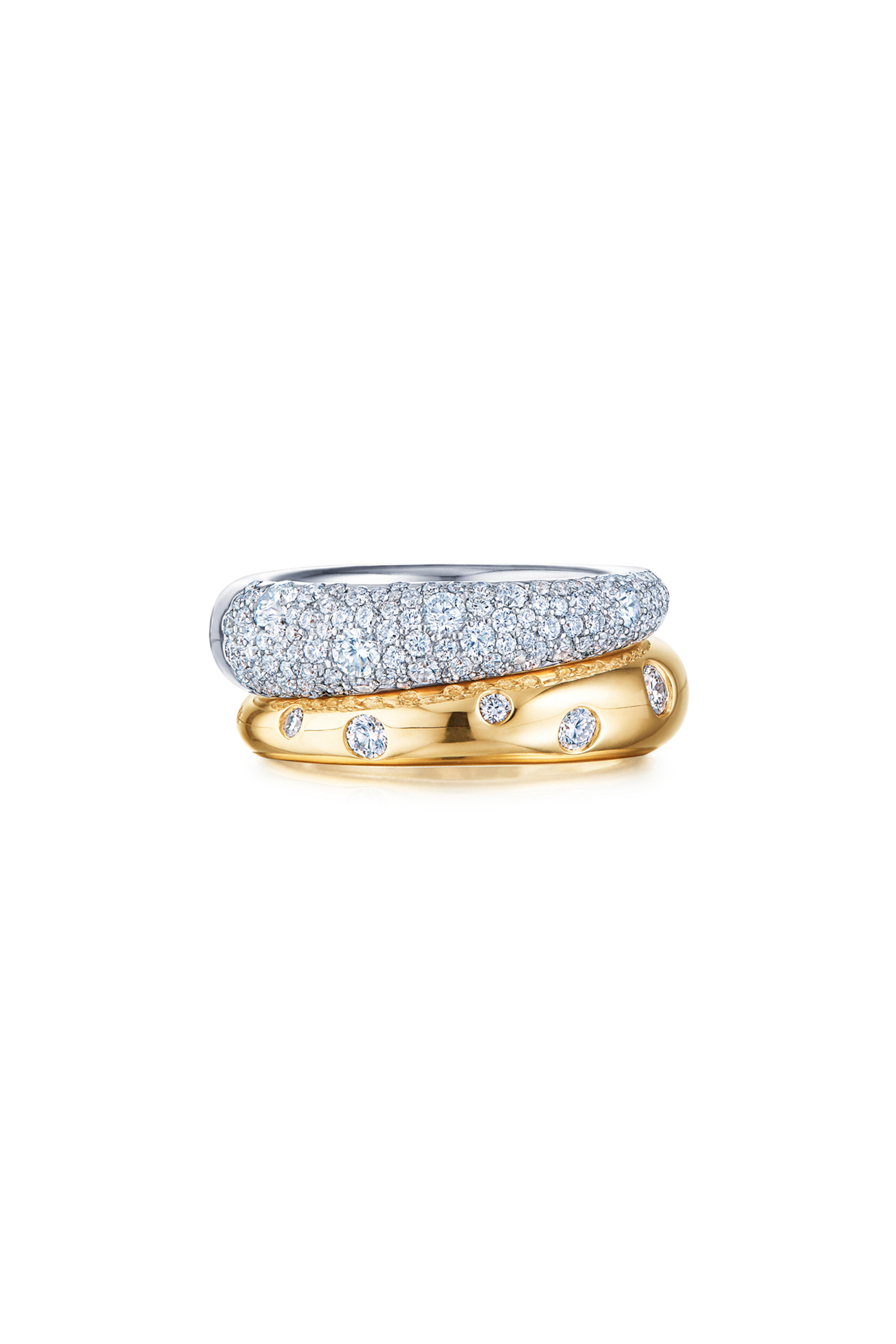Kwiat - Two Tone Cobblestone Diamond Ring | Mitchell Stores