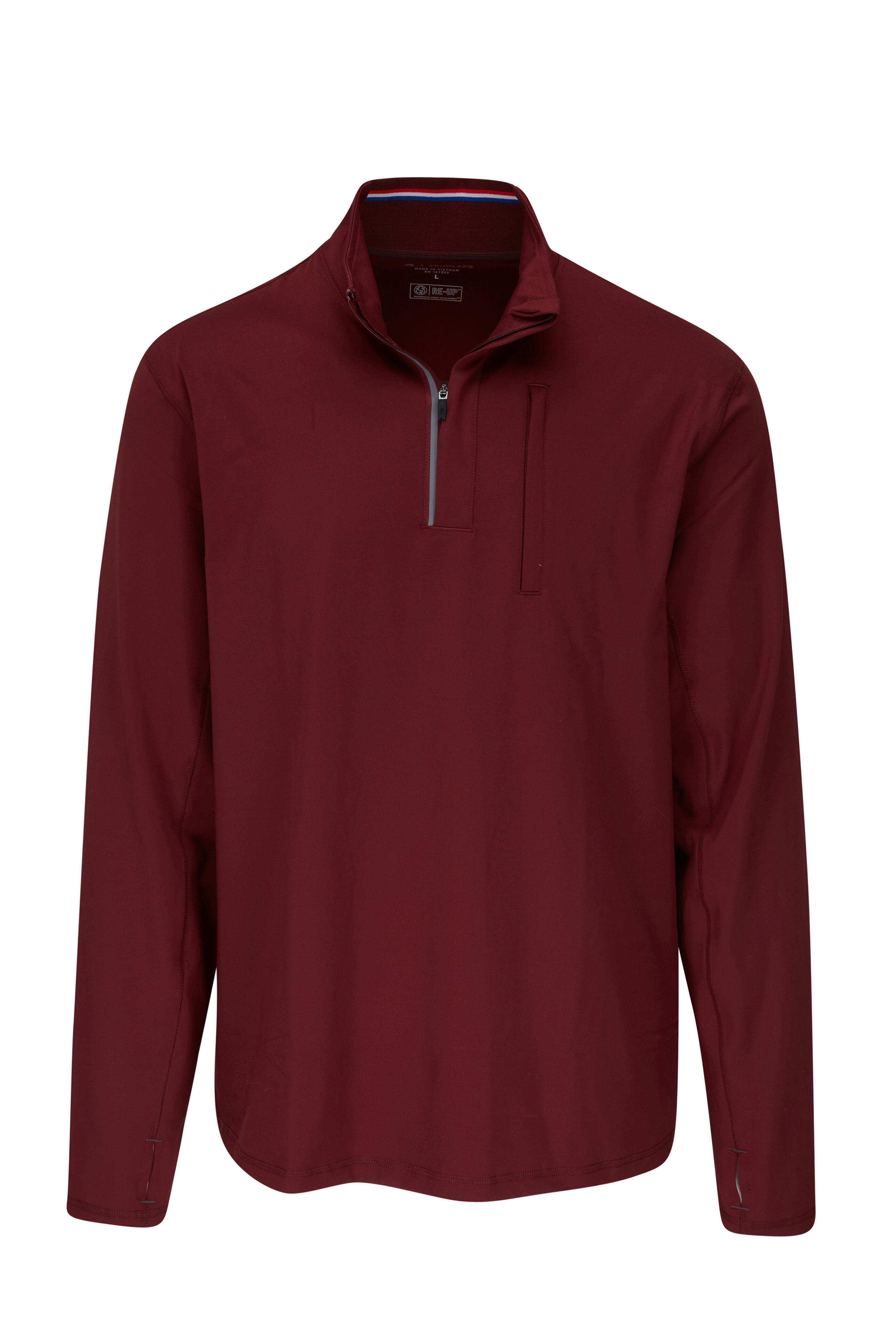 Fourlaps - Venture Burgundy Quarter Zip Pullover
