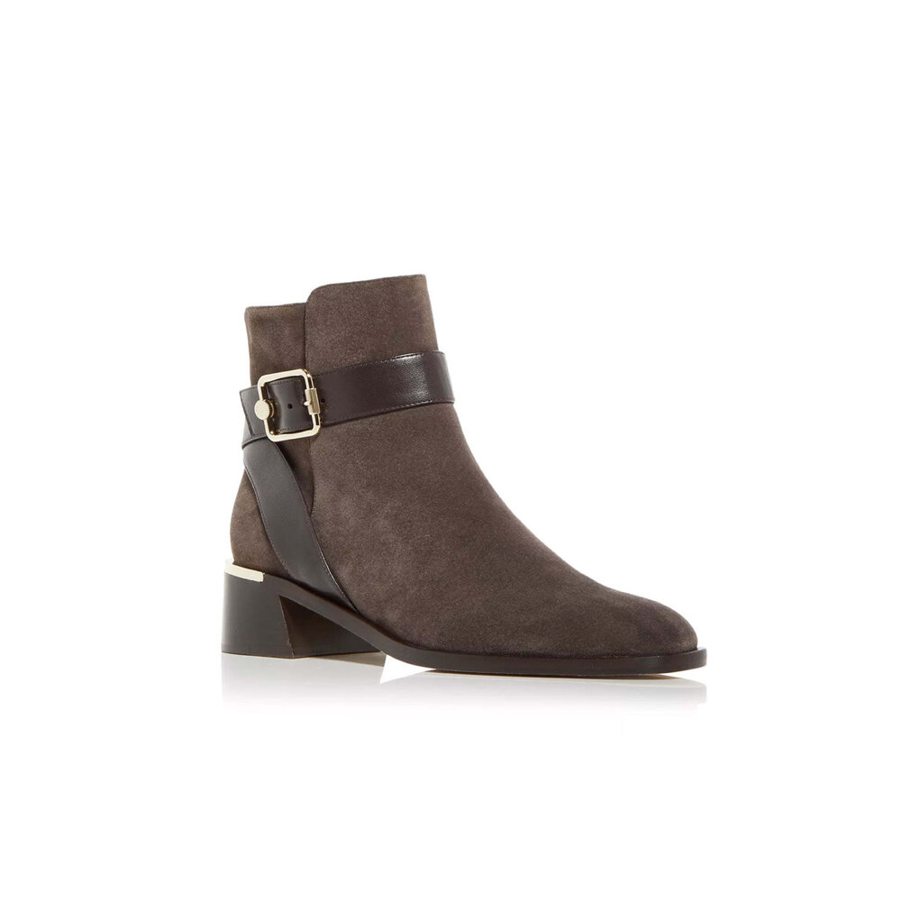 Jimmy Choo - Clarice 45 Bootie in Coffee | Mitchell Stores