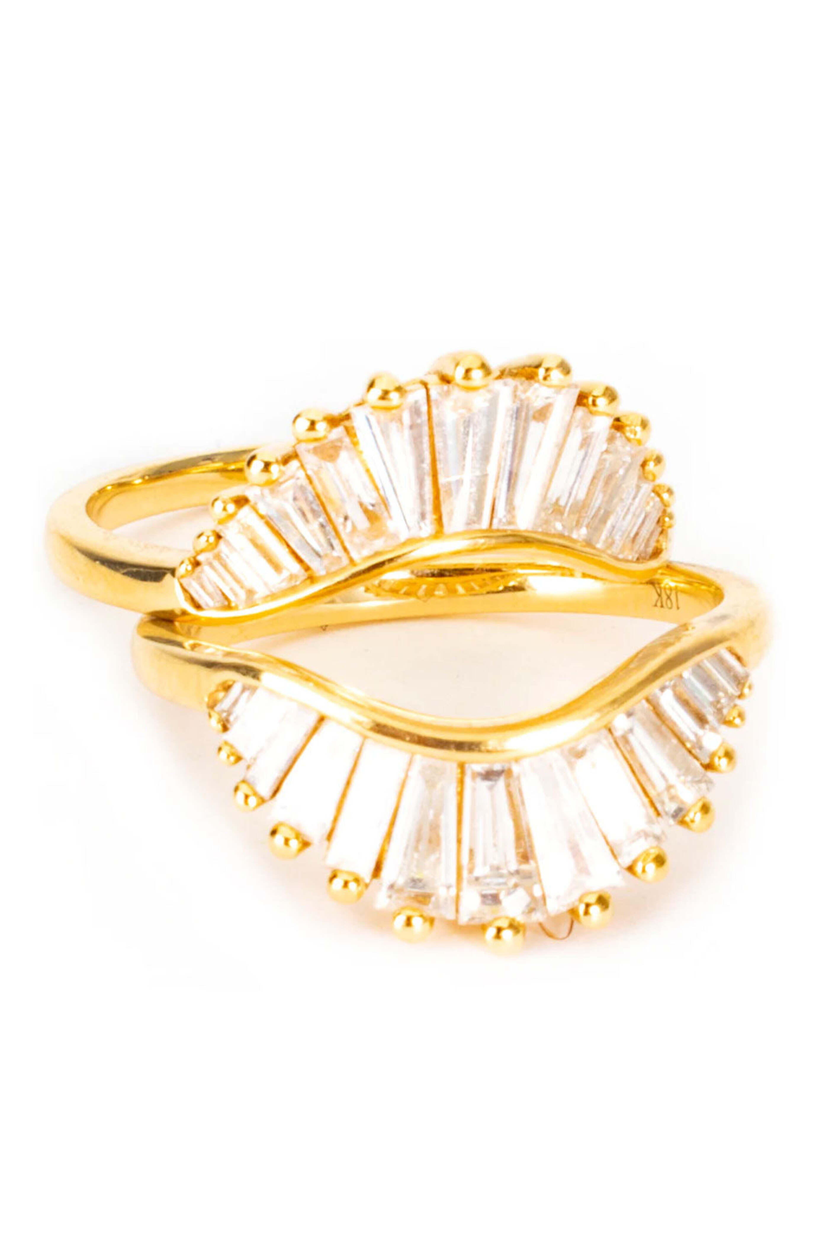 Samira 13 - Diamond Jacket Ring | Mitchell Stores