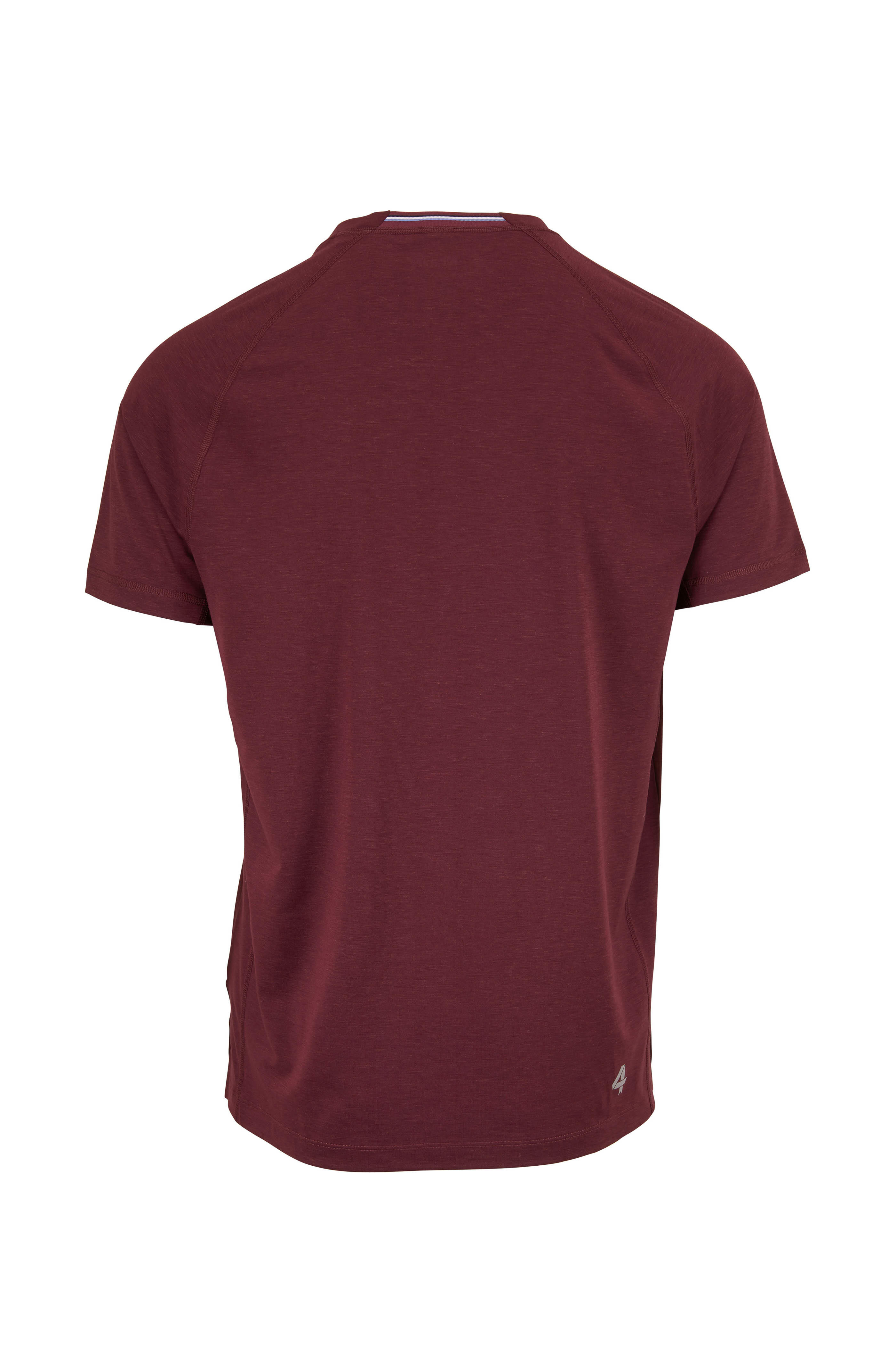 Fourlaps - Level Burgundy Short Sleeve T-Shirt | Mitchell Stores