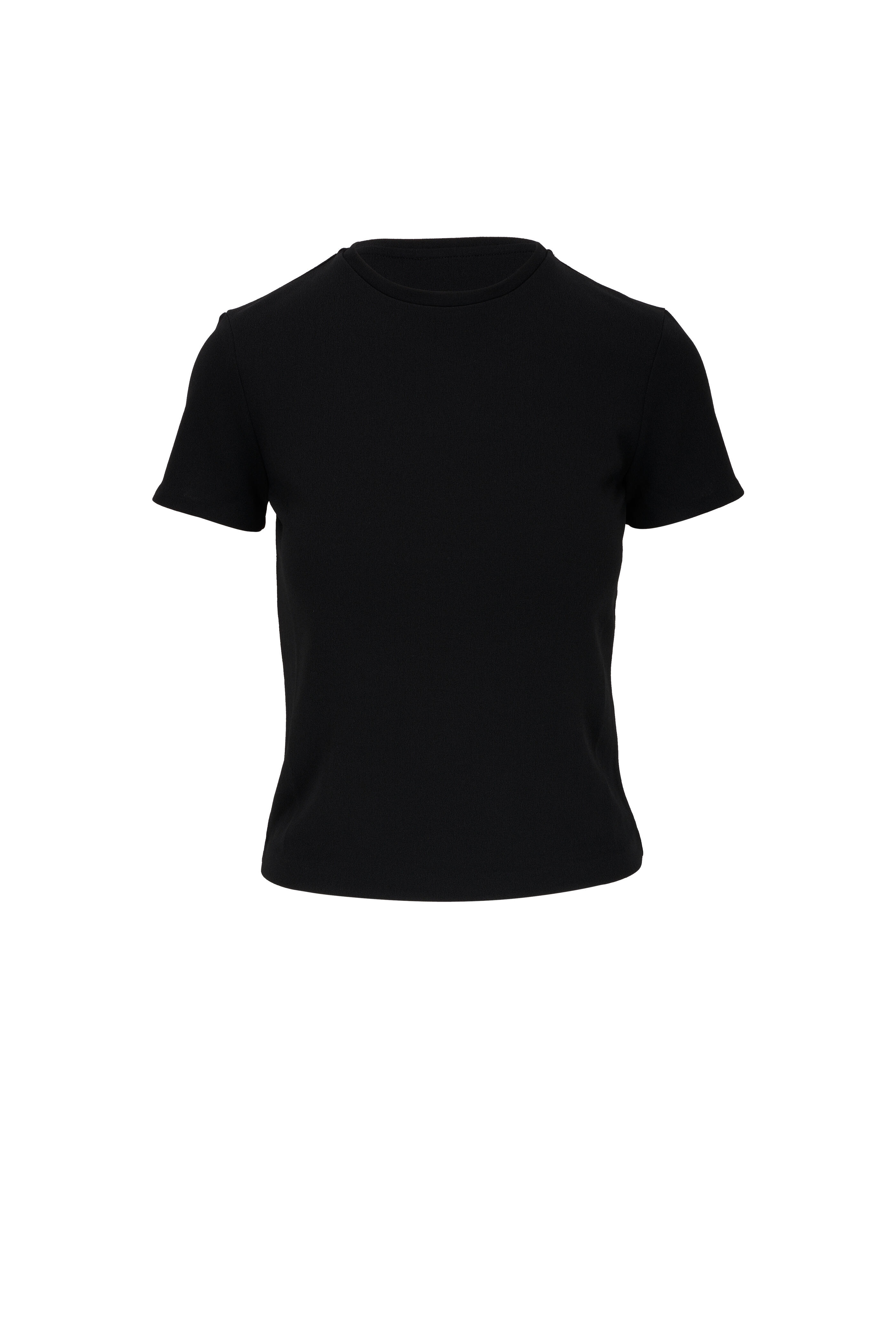Vince Black Crewneck T Shirt Mitchell Stores