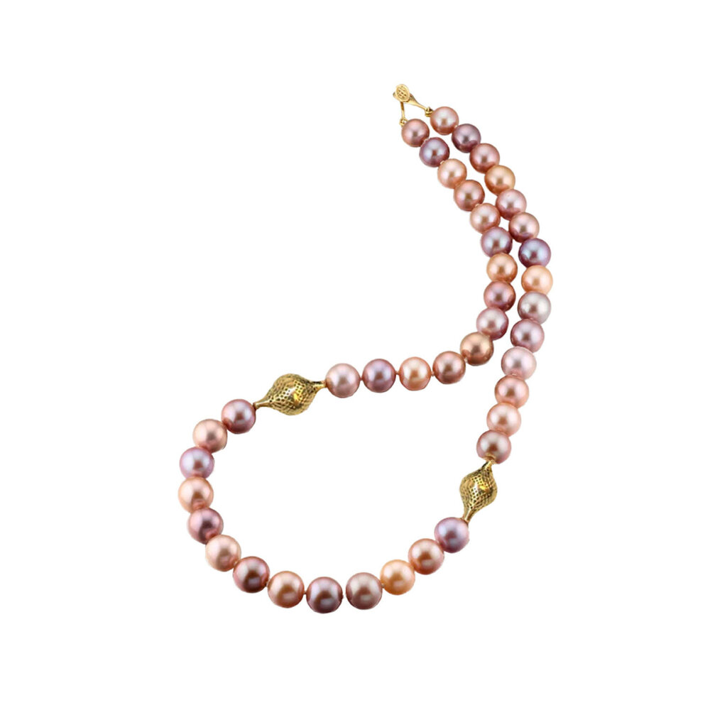 Ray Griffiths - Multicolor Freshwater Pearl Necklace