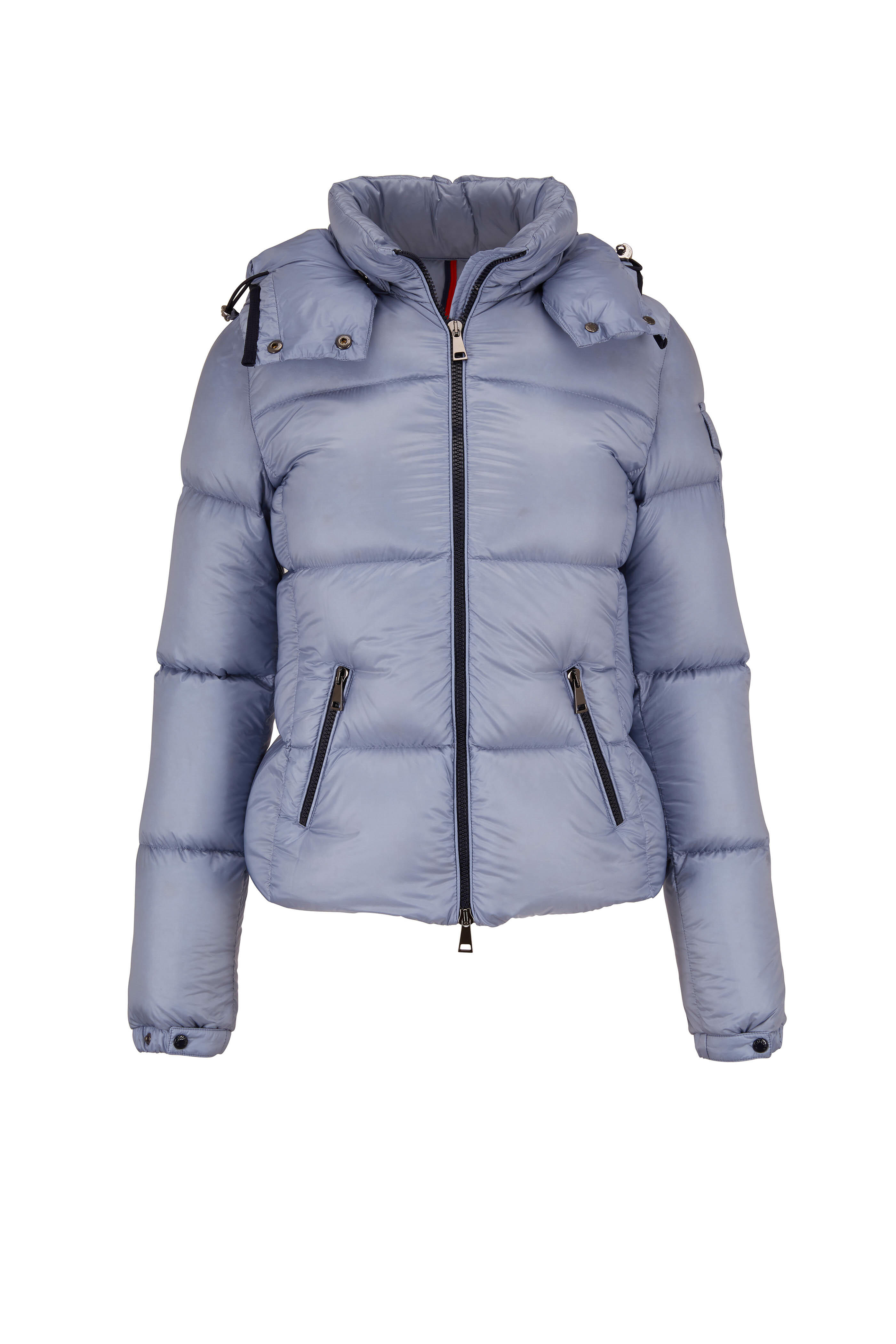 Moncler - Light Blue Puffer Coat | Mitchell Stores