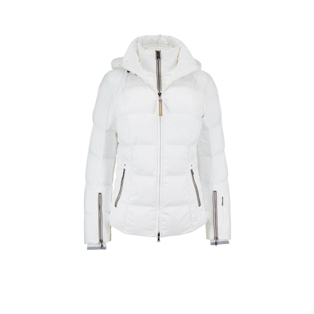 Bogner - Sanne White Short Puffer Coat | Mitchell Stores