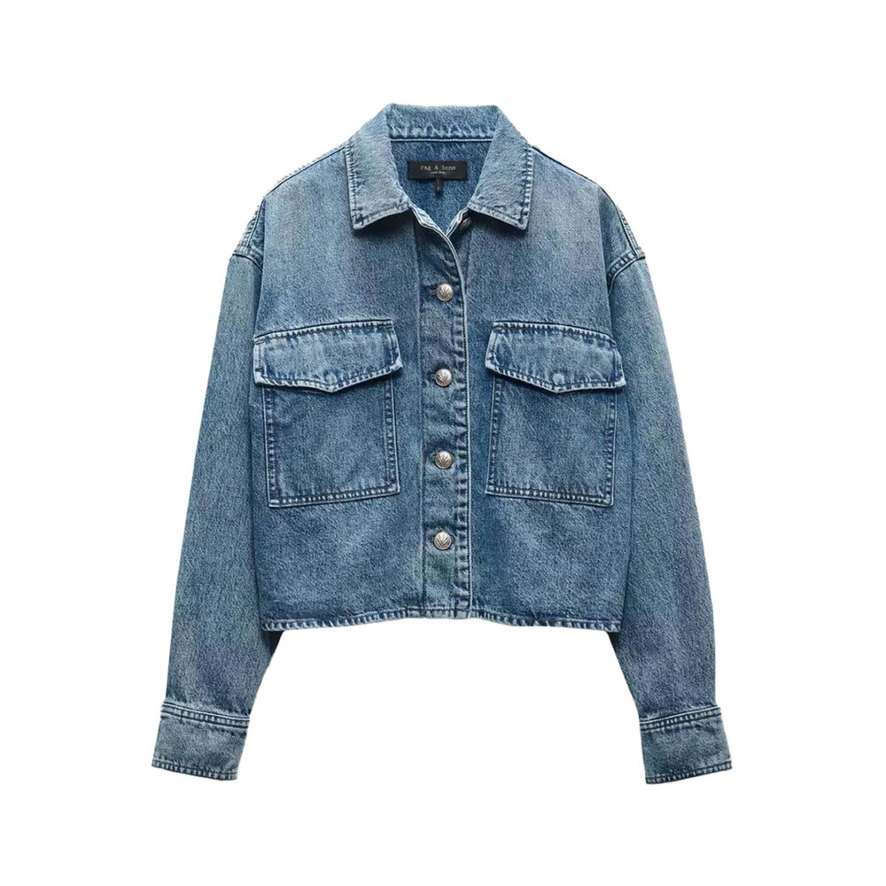 Rag & Bone - Jaiden Denim Shirt Jacket in Elle | Mitchell Stores