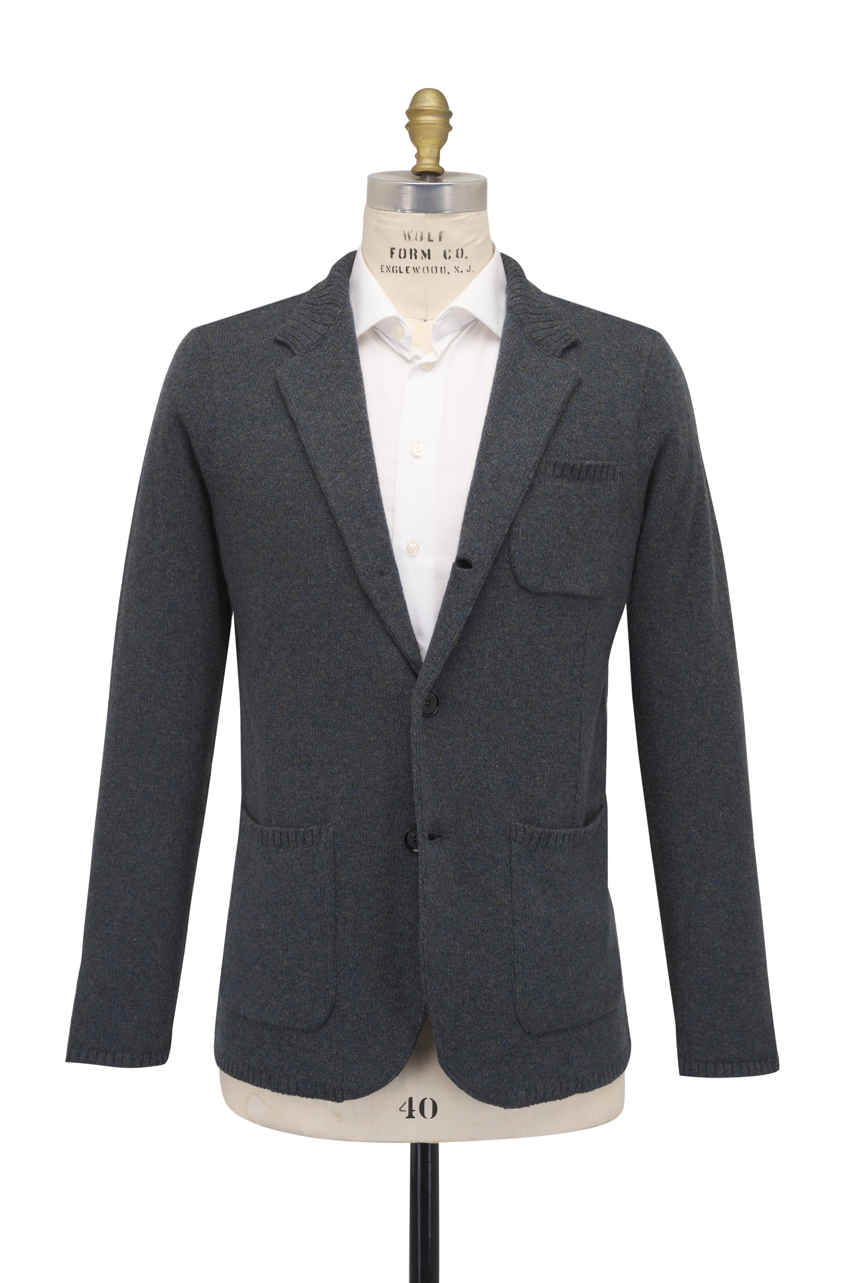 Maurizio Baldassari - Gray Mouline Swacket | Mitchell Stores