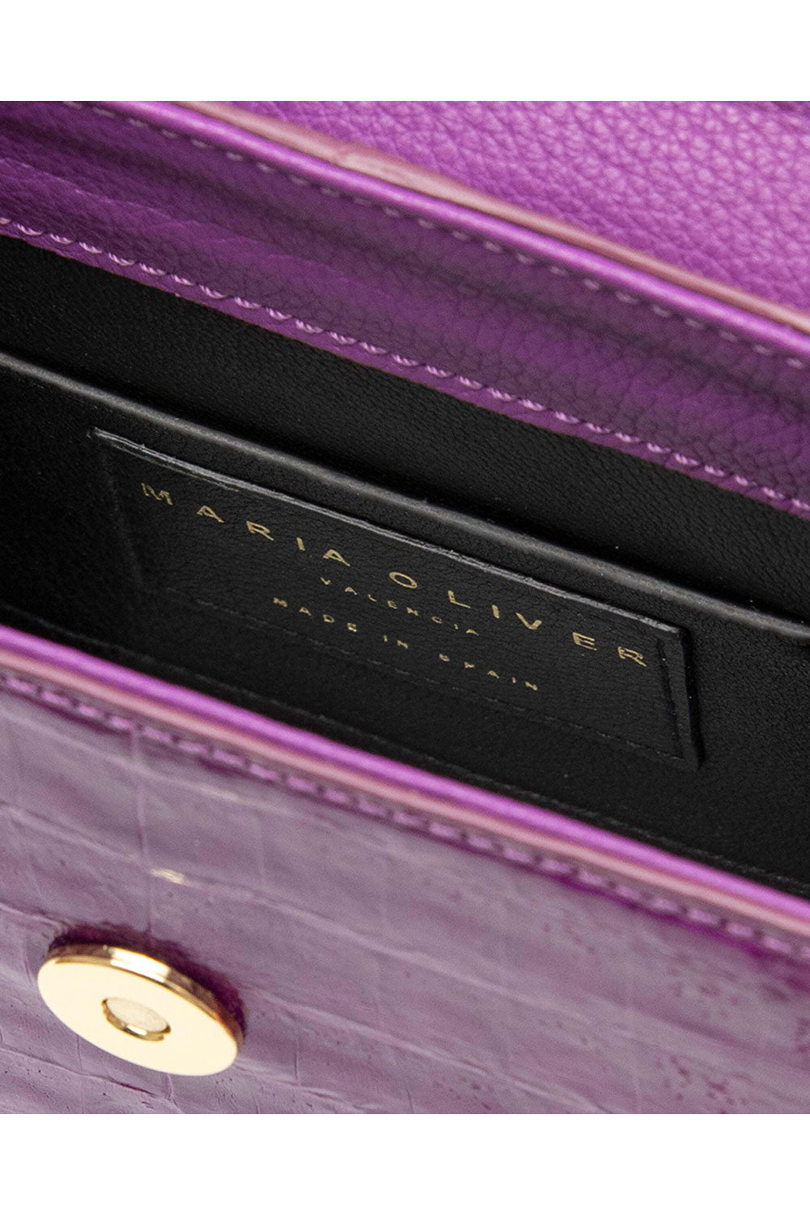 Maria Oliver - Mini Michelle Bag in Viola | Mitchell Stores