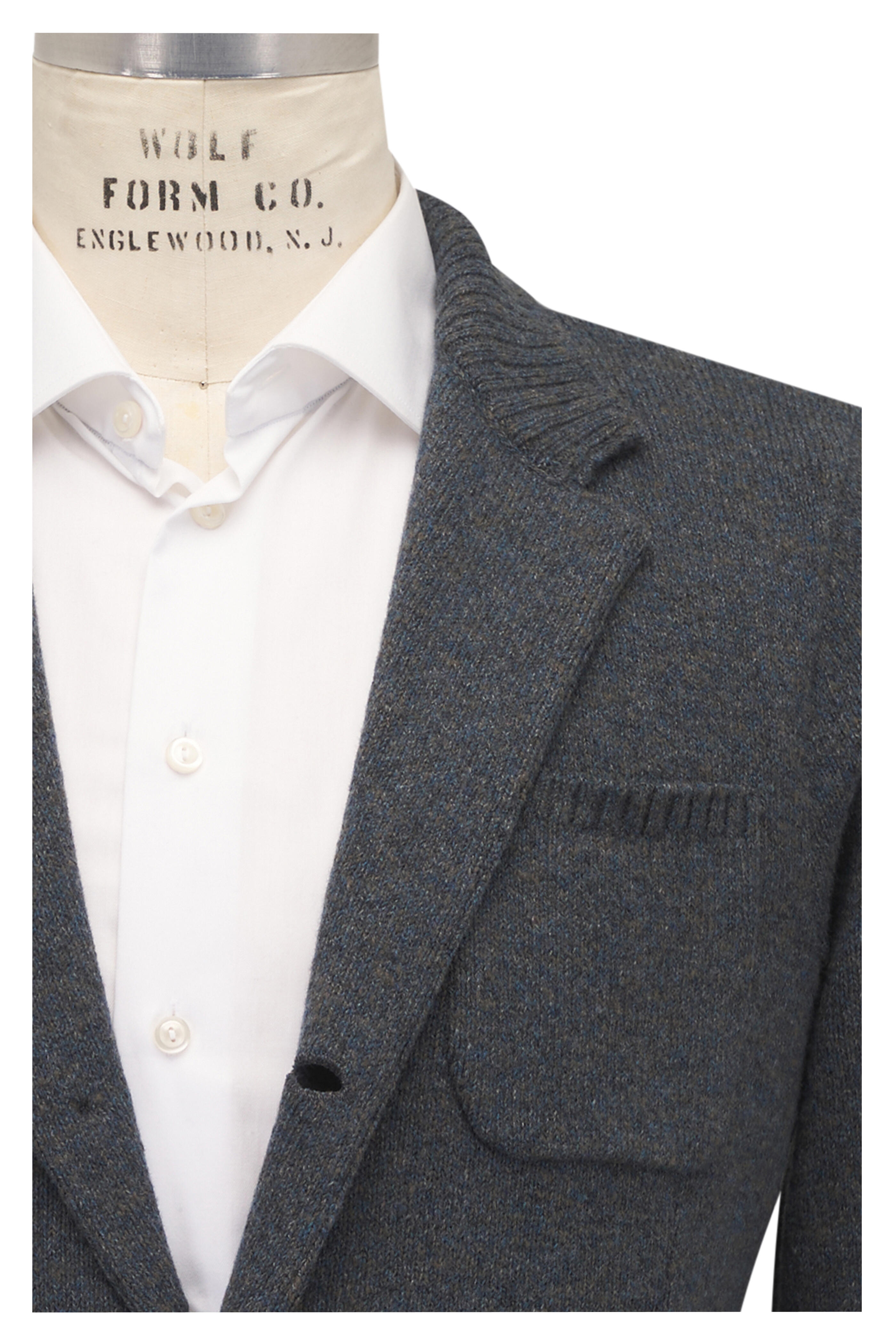 Maurizio Baldassari - Gray Mouline Swacket | Mitchell Stores