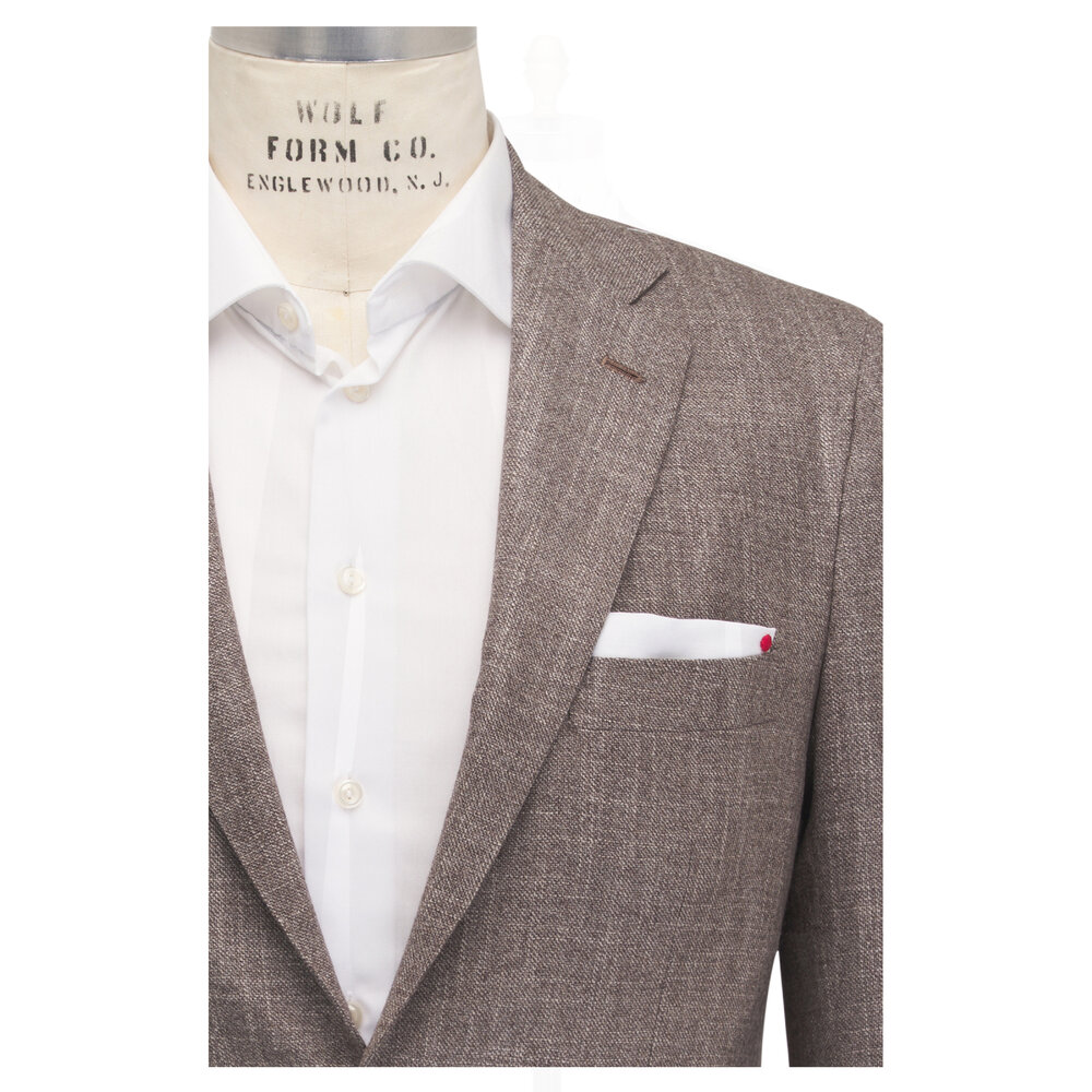 Kiton - Oat Wool, Cashmere & Silk Sportcoat | Mitchell Stores