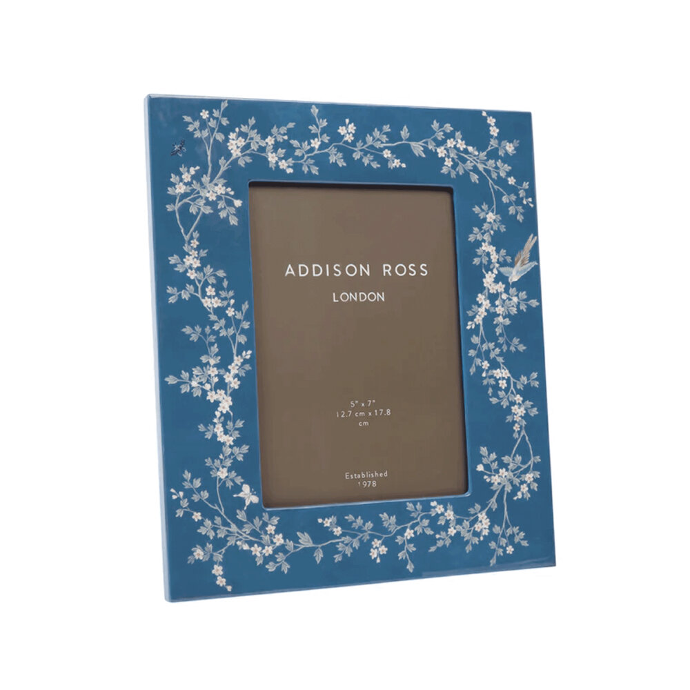 Addison Ross - Blue Chinoiserie Picture Frame | Mitchell Stores