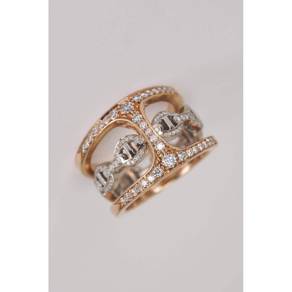 Hoorsenbuhs - 18k Gold Dame Phantom Clique Ring | Mitchell Stores