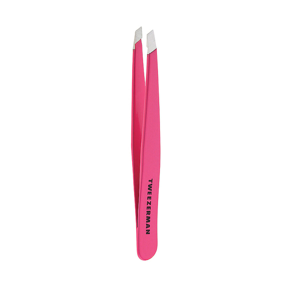 Tweezerman - Hot Pink Mini Slant Tweezer | Mitchell Stores