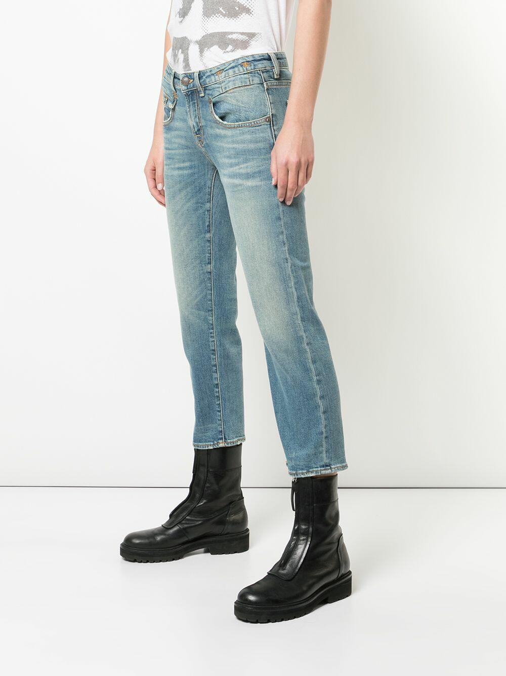 R13 - Boy Light Wash Straight Jean | Mitchell Stores